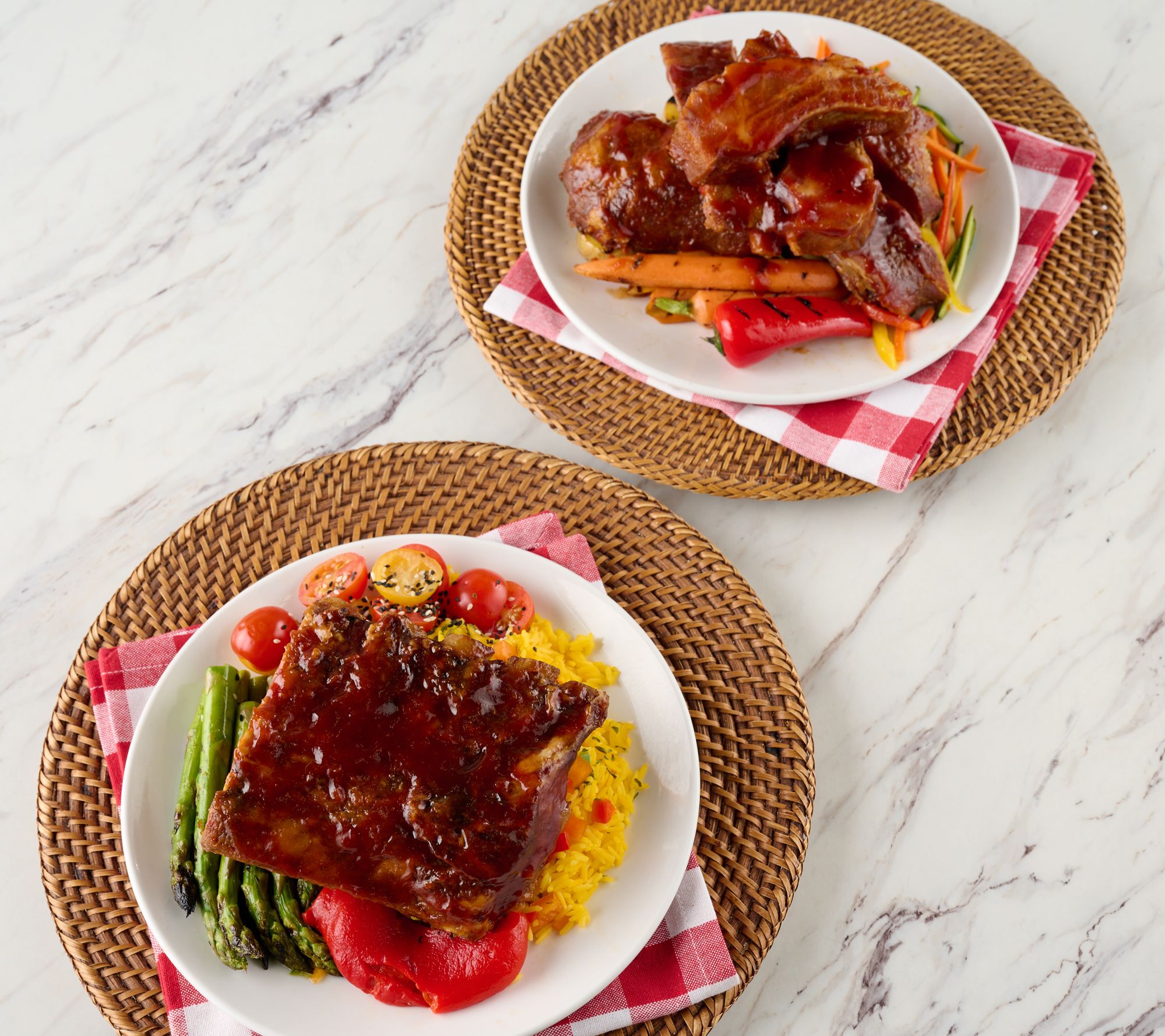Corky's BBQ 6-lbs Sweet & Smokey or Honey BBQ Baby Back Ribs - QVC.com