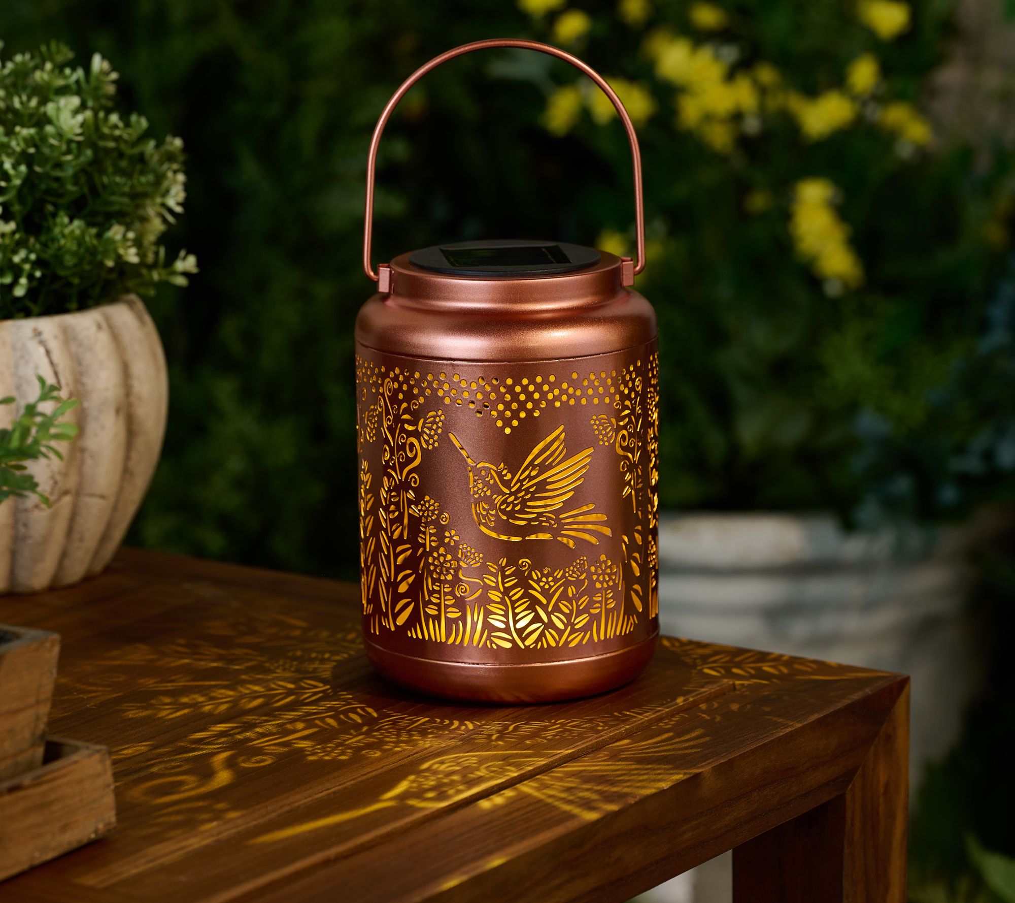 "As Is" Ultimate Innovations Hummingbird Solar Lantern - QVC.com