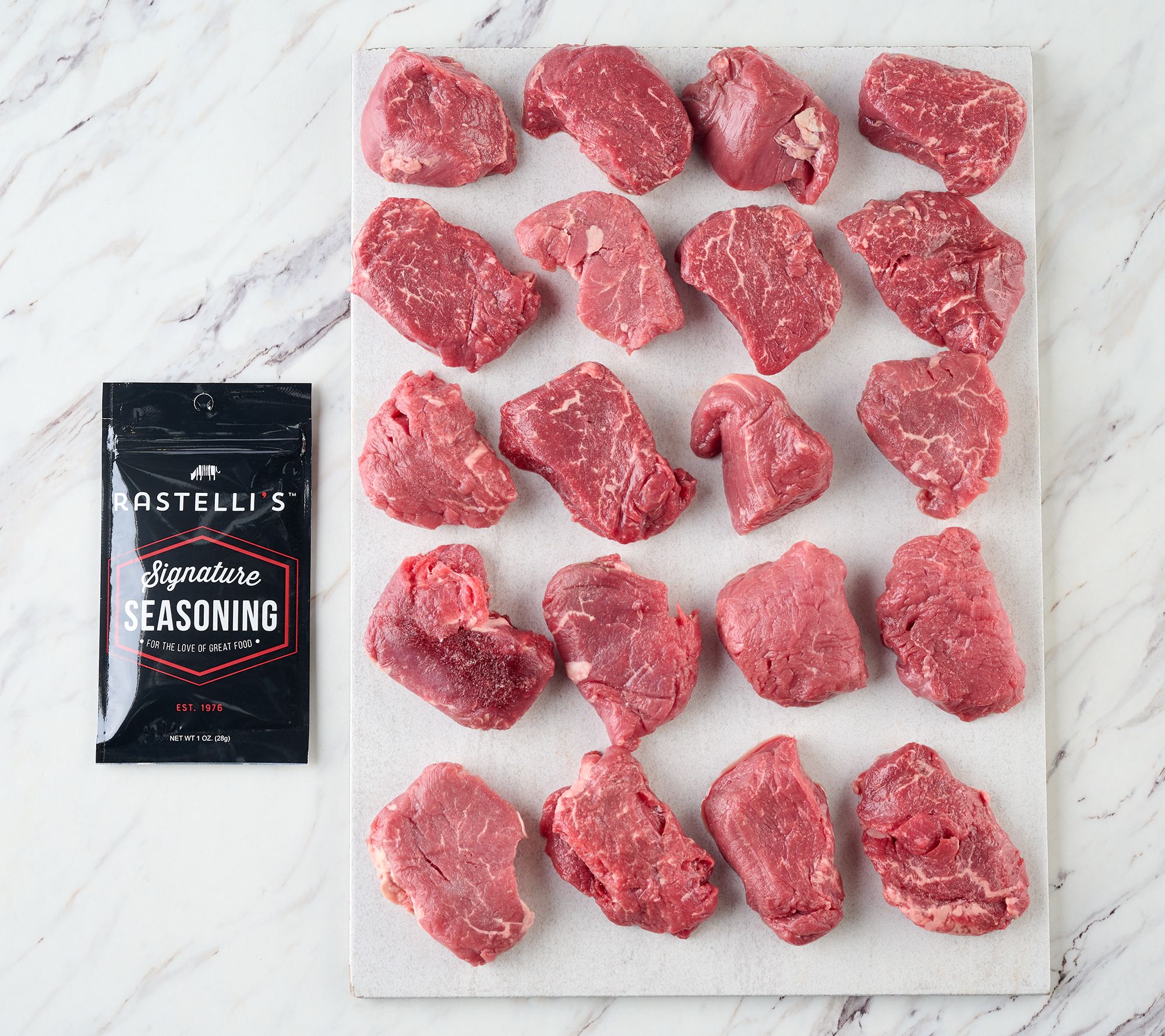 Rastelli's (20) 2-oz Black Angus Filet Medallion Auto-Delivery - QVC.com