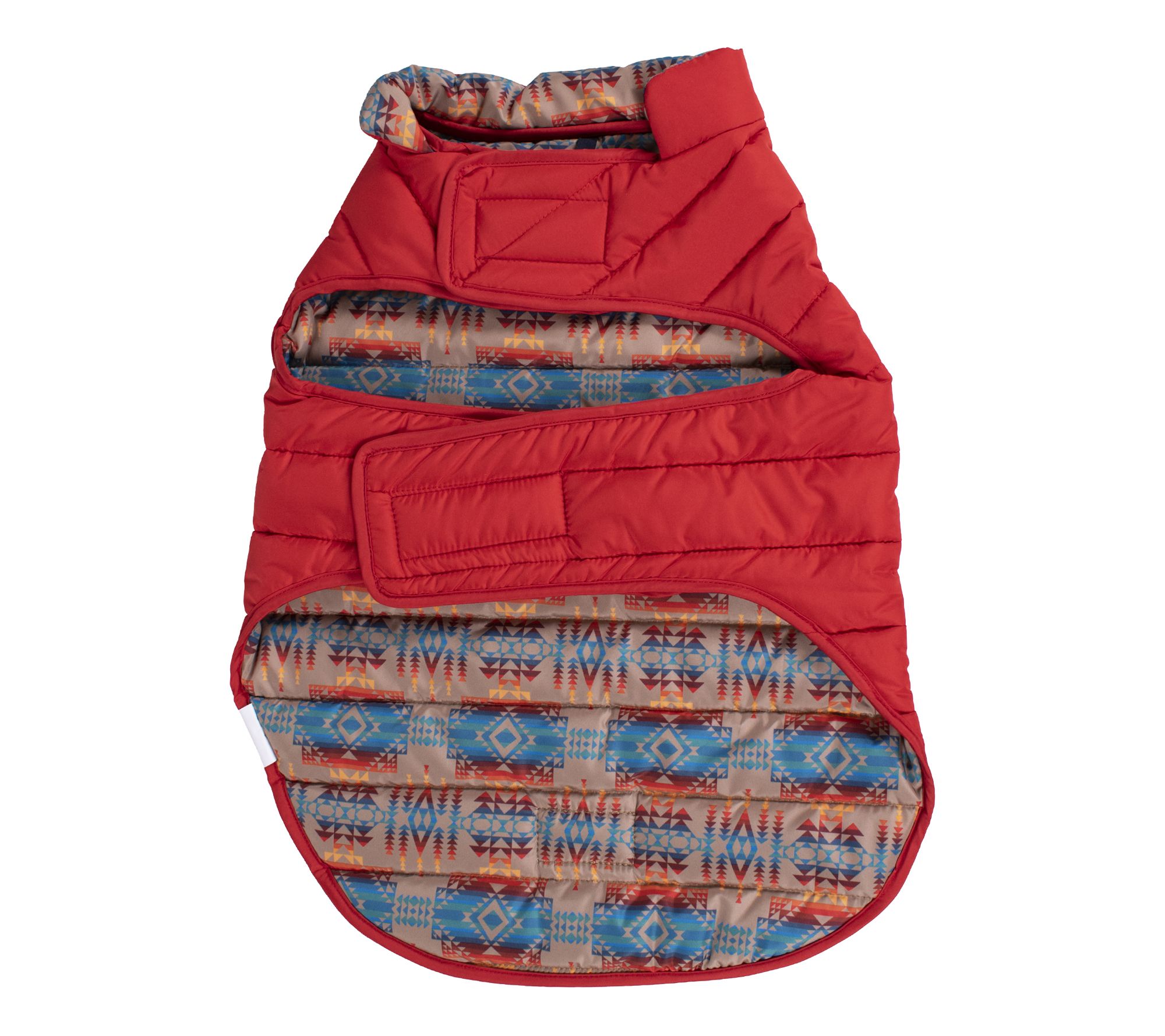 Pendleton LG - XL Pilot Rock Puffer Dog Coat - QVC.com
