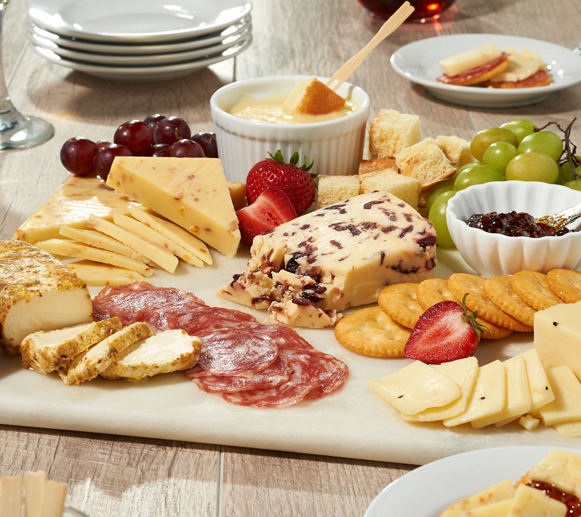 World's Best Cheeses Five Cheese Sampler Sampler - QVC.com