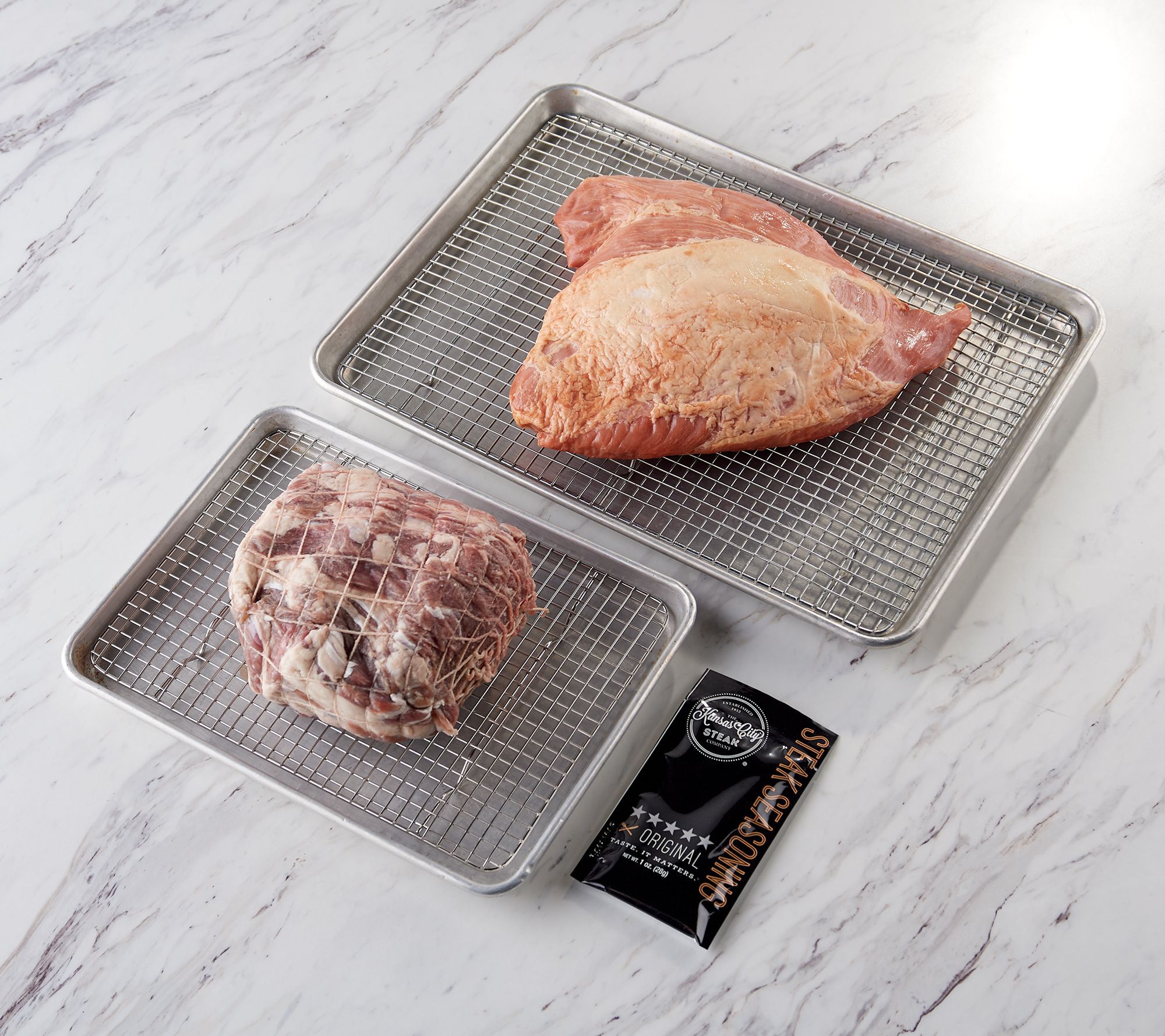 Kansas City Steak Co. Prime Rib Roast or Smoked Carver Ham - QVC.com