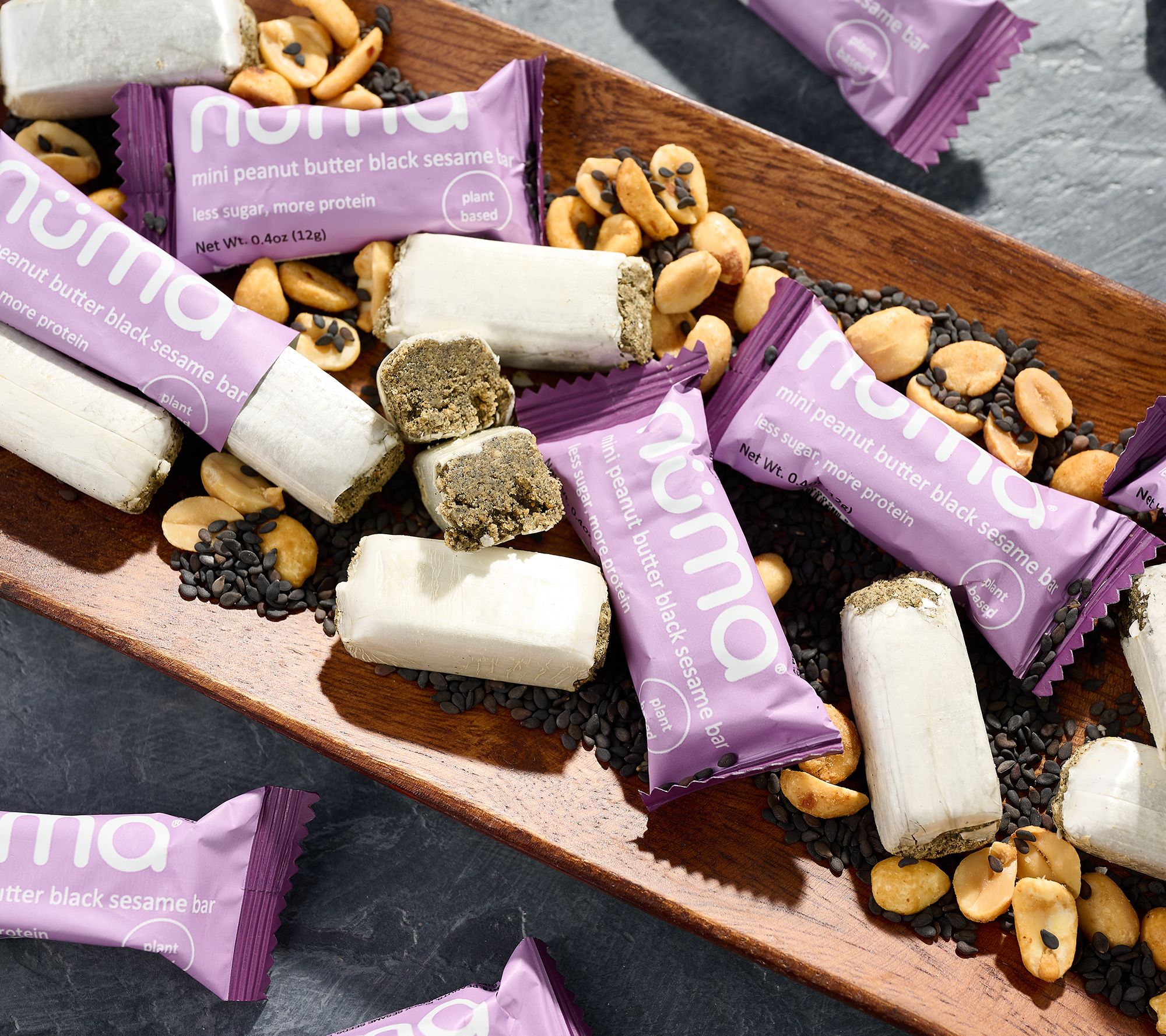 Numa Foods 60 Count Crunchy Peanut Butter Mini Candy Bars - QVC.com