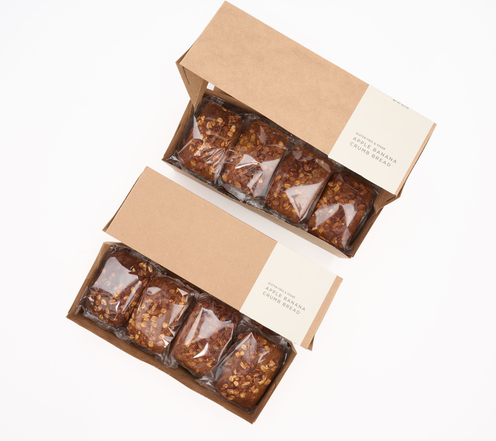 Sans Bakery Fresh Baked Vegan Goods (8) Mini Pumpkin or Apple Breads ...