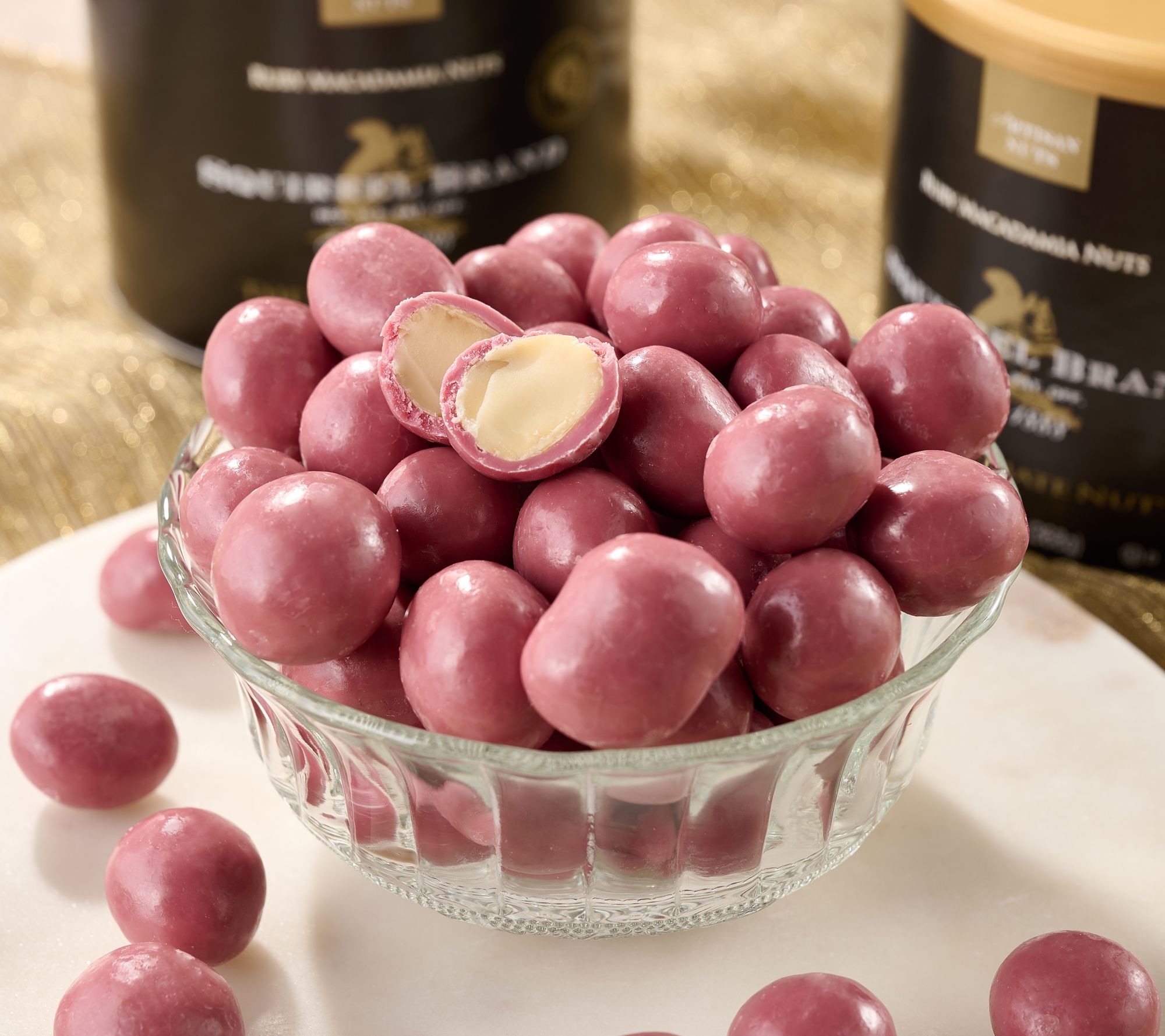 Squirrel Brand (2) 13 oz Cans Ruby Cacao Macadamia Nuts - QVC.com