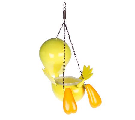 Tweety Bird Indoor/Outdoor Hand-painted Planter/Feeder - QVC.com