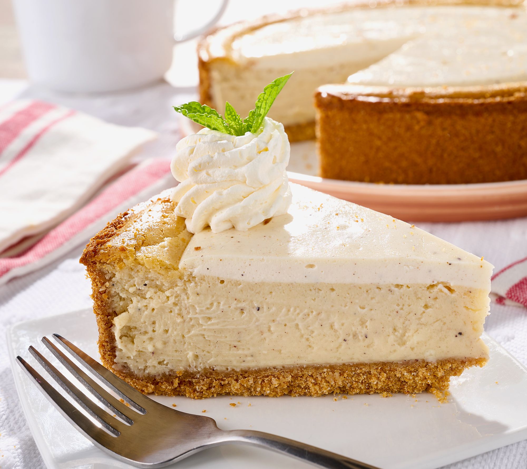 SH 11/10 Peteet's Famous Double Baked Layered Cheesecake - QVC.com