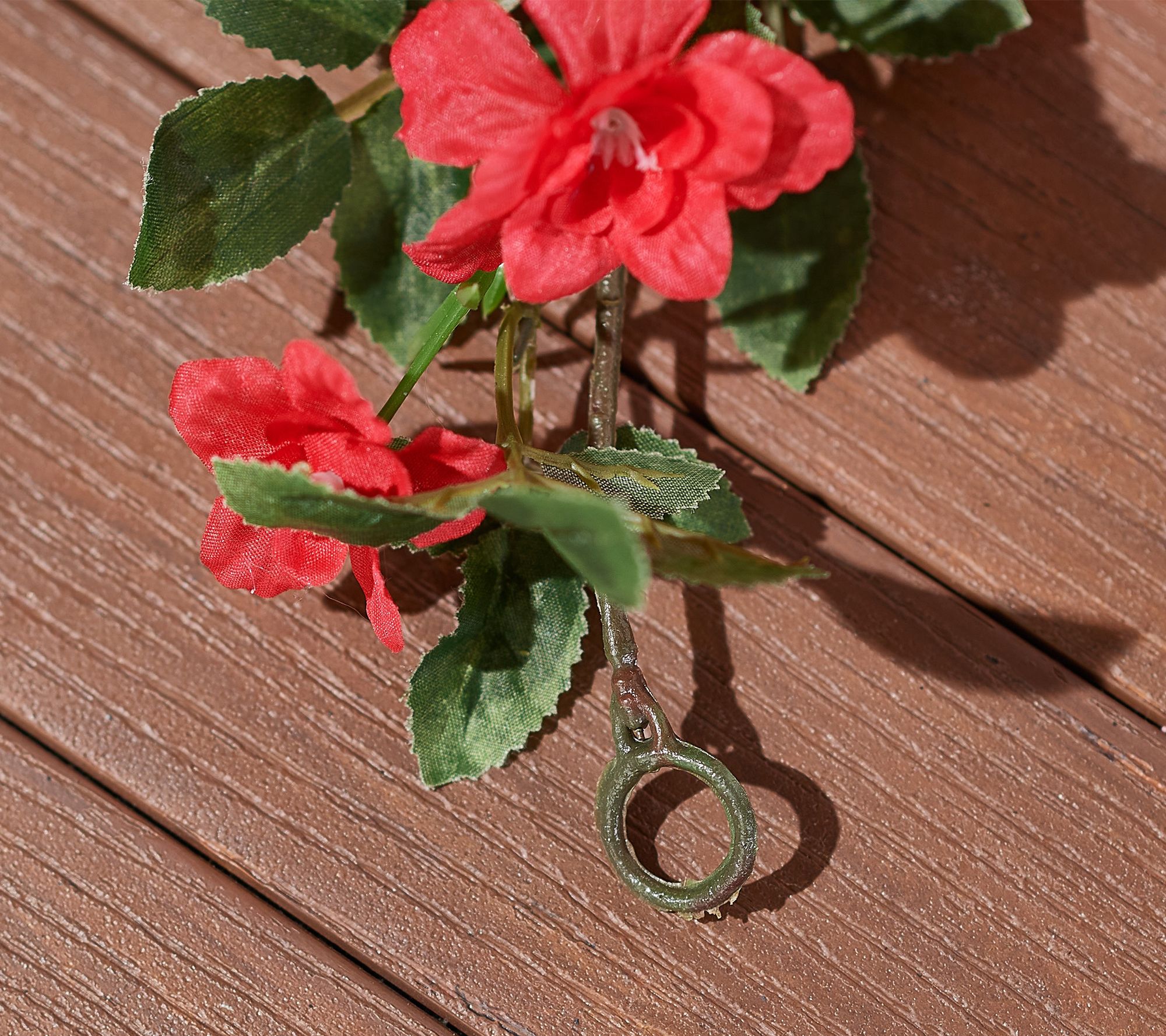 "As Is" Wicker Park 5' Long Wispy Floral Indoor/Outdoor Garland - QVC.com