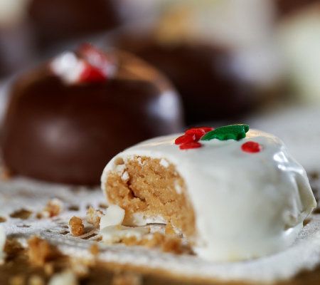 The Sweet Tooth Fairy 24-piece "Merry Bites" Cakebites - QVC.com