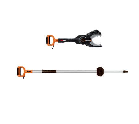 Worx JawSaw Pruning Chain Saw with Extension Pole - QVC.com