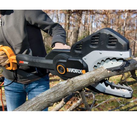 Worx JawSaw Pruning Chain Saw with Extension Pole - QVC.com