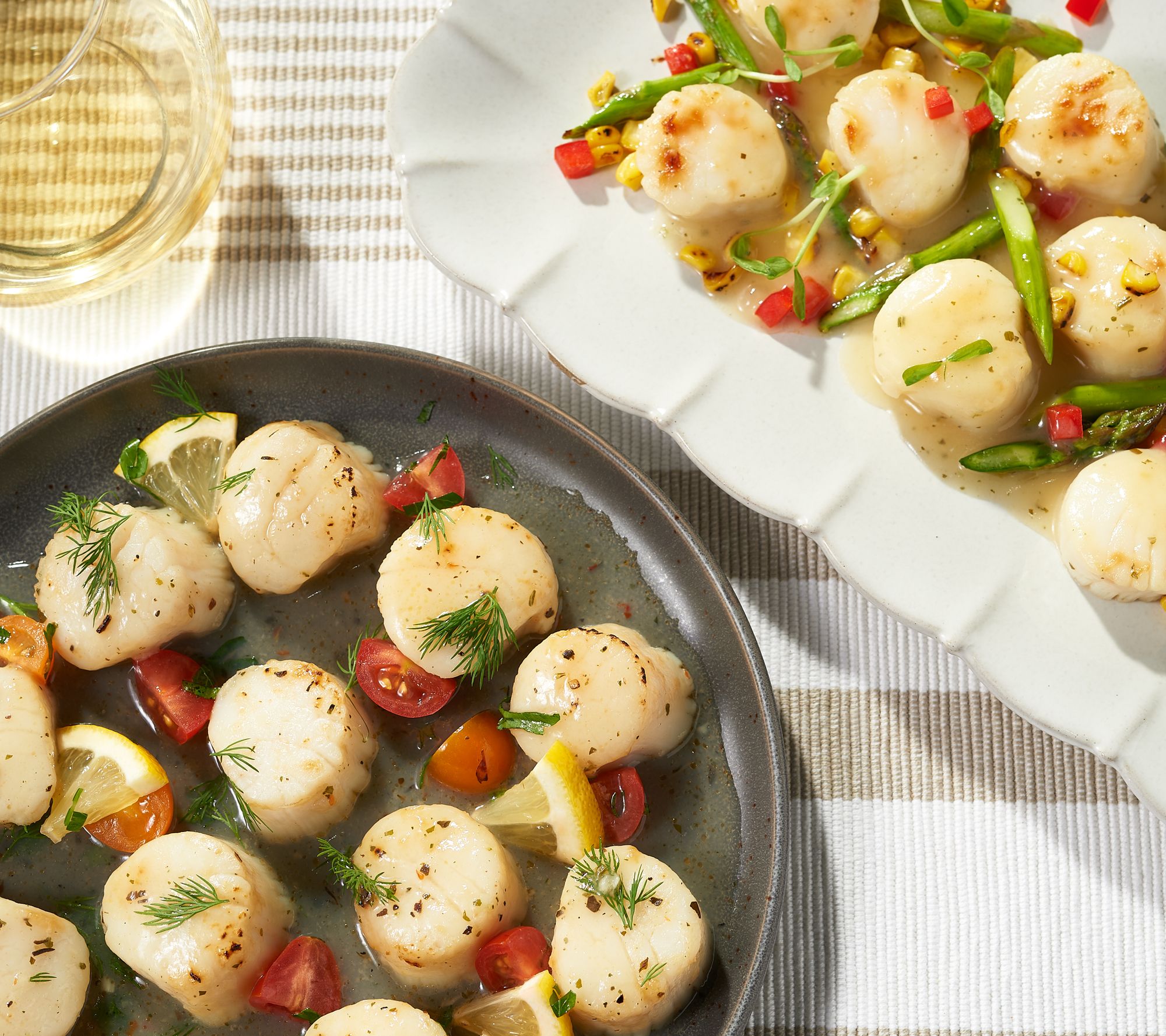 Lund's Fisheries 4-lbs Sea Scallops with Sauce - QVC.com