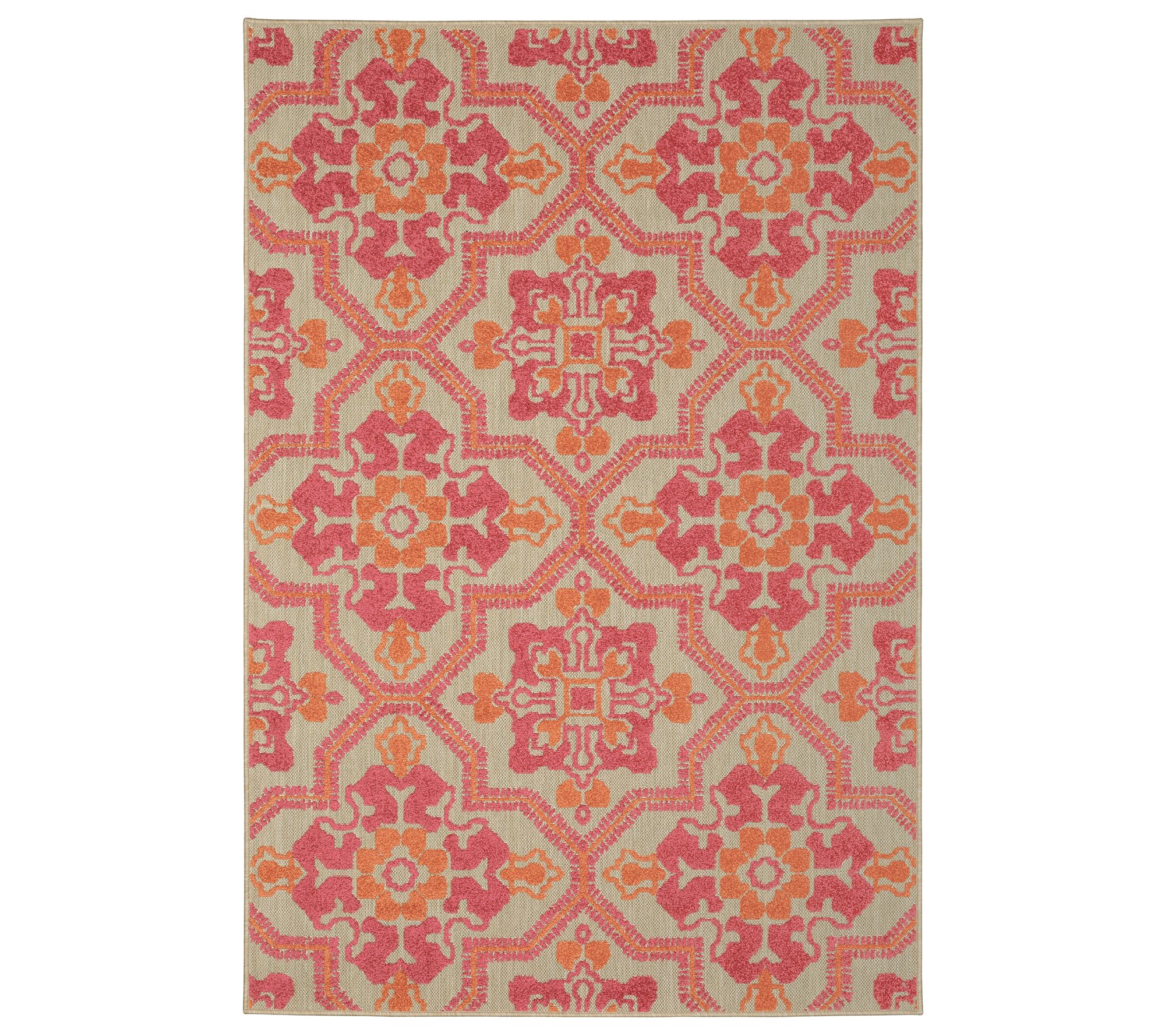 Ultimate Innovations Laguna Beach Indoor/Outdoor Rug Collection - QVC.com