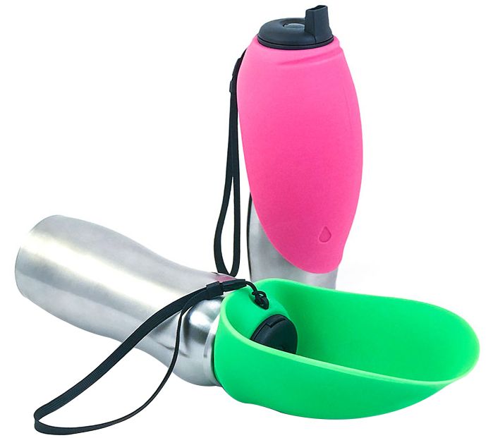 Flipo Fold-A-Bowl Portable Pet Water Bottle - QVC.com