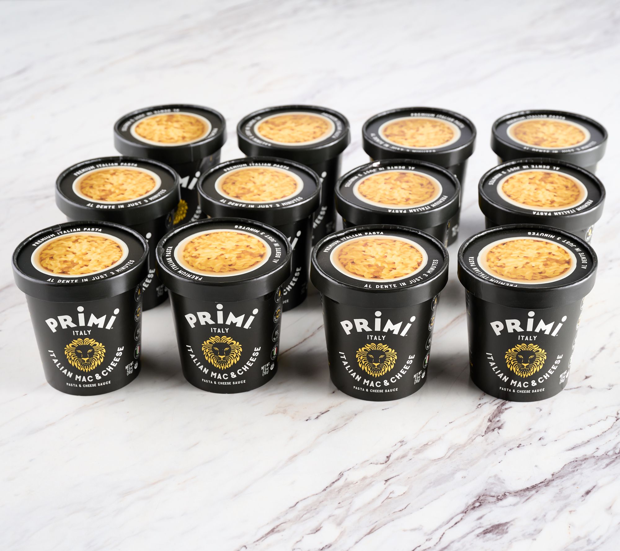 Primi Pasta (12) Pack of Premium Microwaveable Pasta Cups - QVC.com