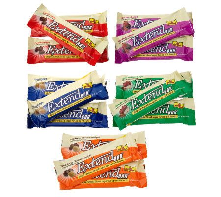 Clinical Products ExtendBar 15-Bar Variety Pack - QVC.com