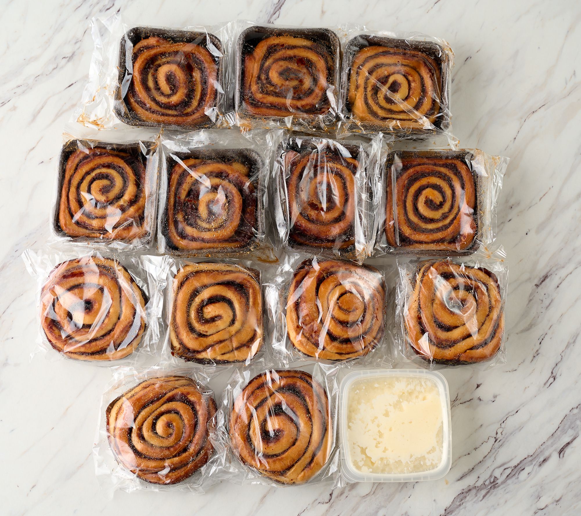 Jimmy the Baker (6) Cinnamon Rolls and (7) Sticky Buns - QVC.com