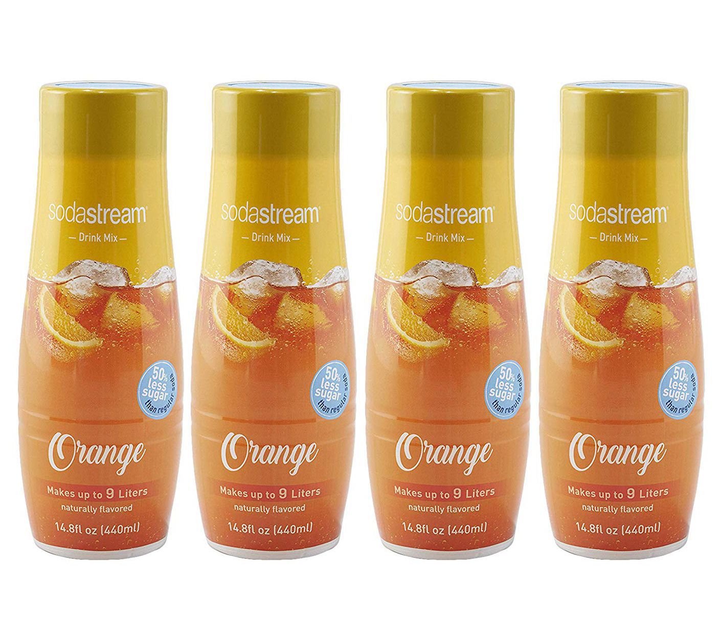SodaStream 4-Pack Orange Drink Mix - QVC.com