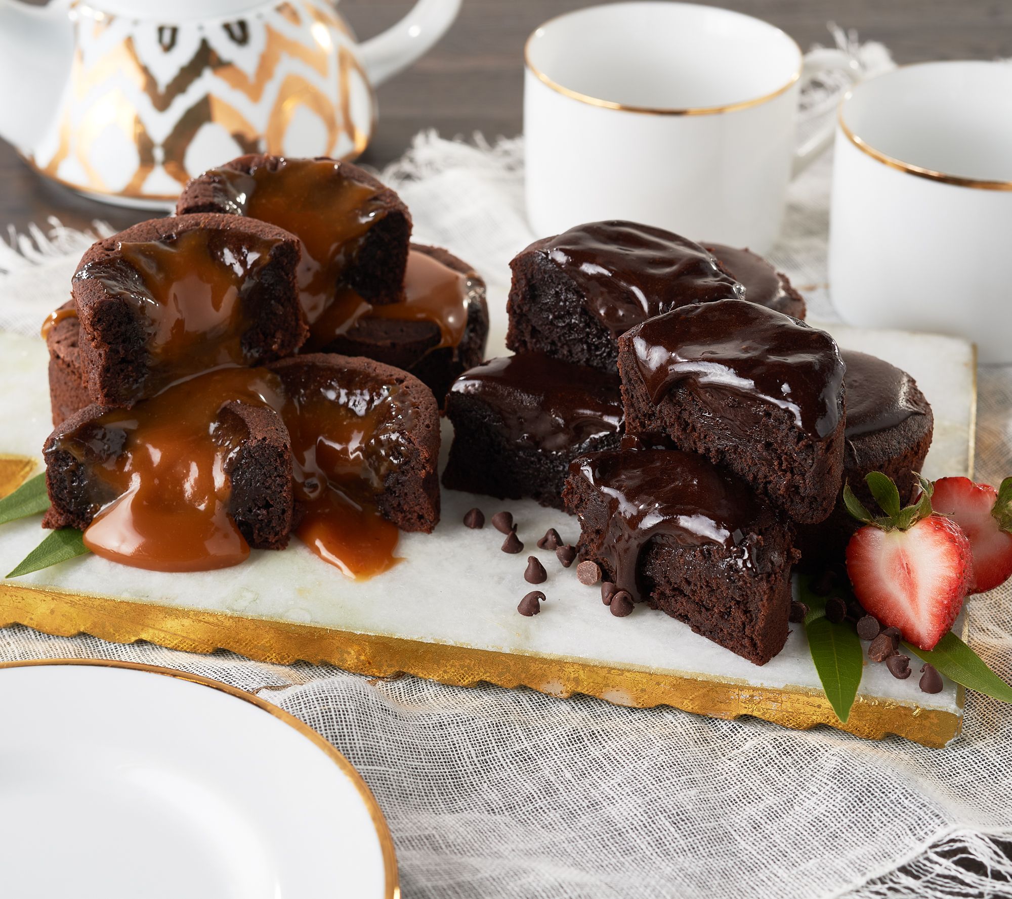 KRMA (12) 3oz. Lava Cakes in Choice of Flavors - QVC.com