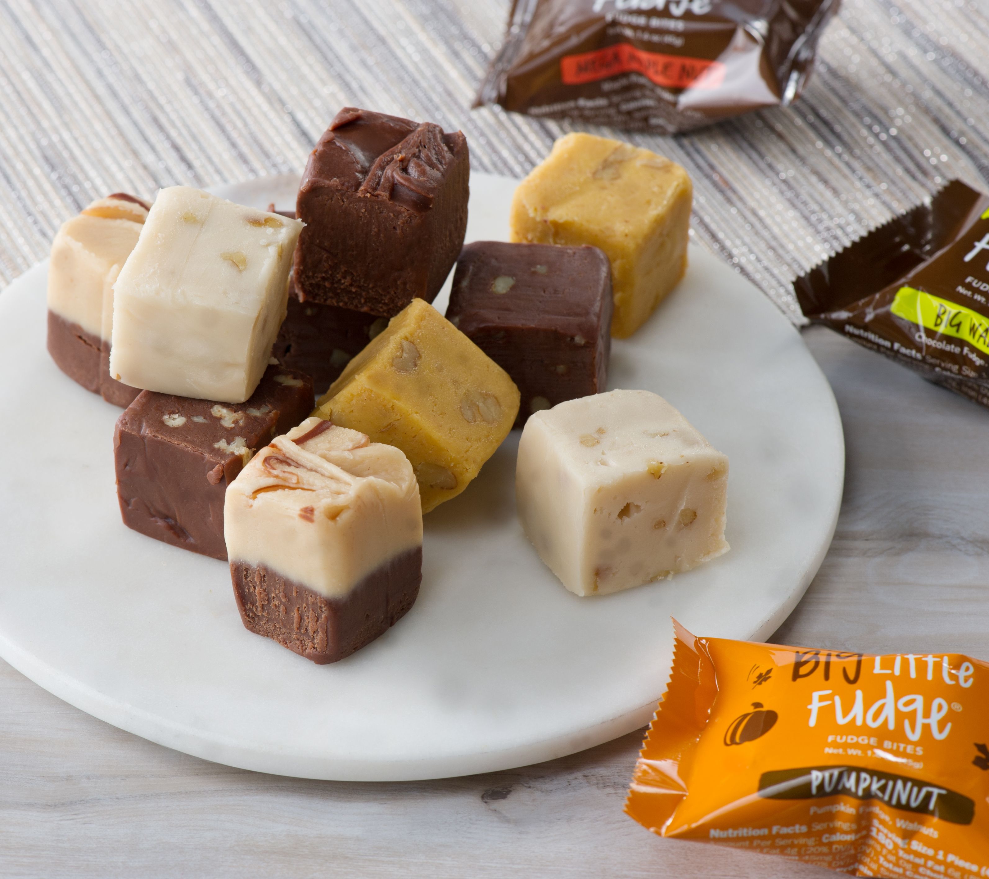 Big Little Fudge (24) 1.6oz Assorted Fudge Bites - QVC.com