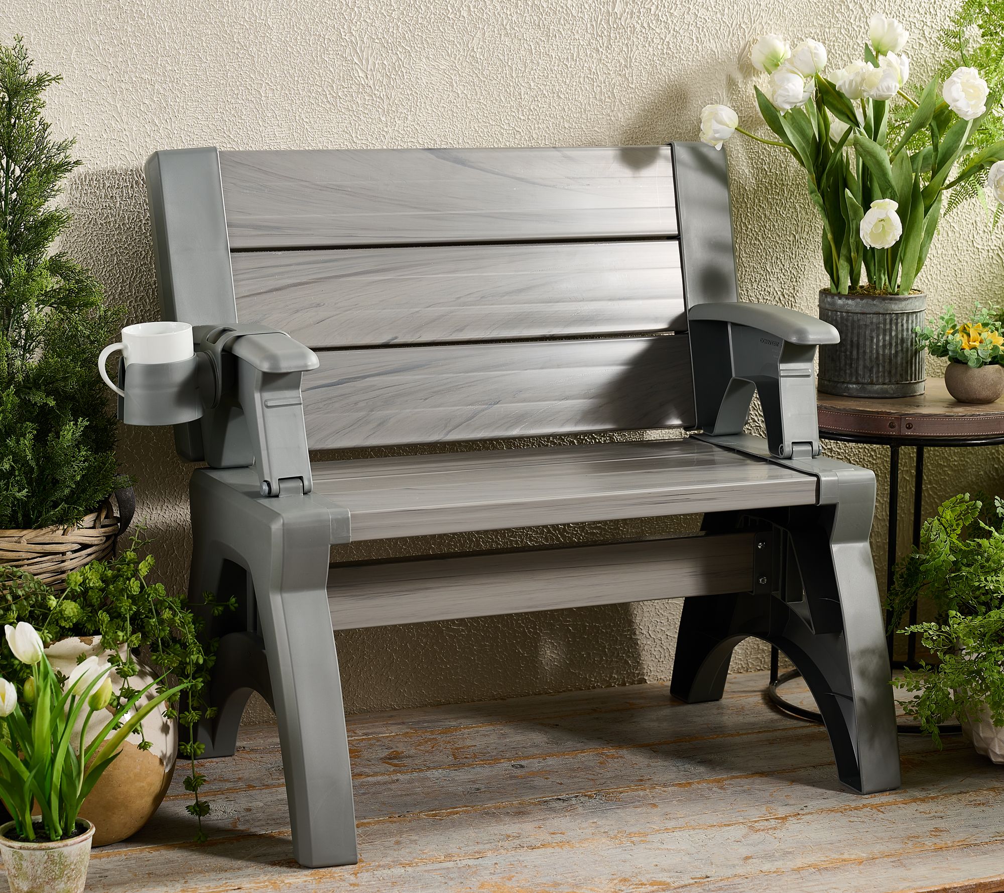 "As Is" Convert -A-Chair Gen II XL Chair-to- Table with Cup Holder ...