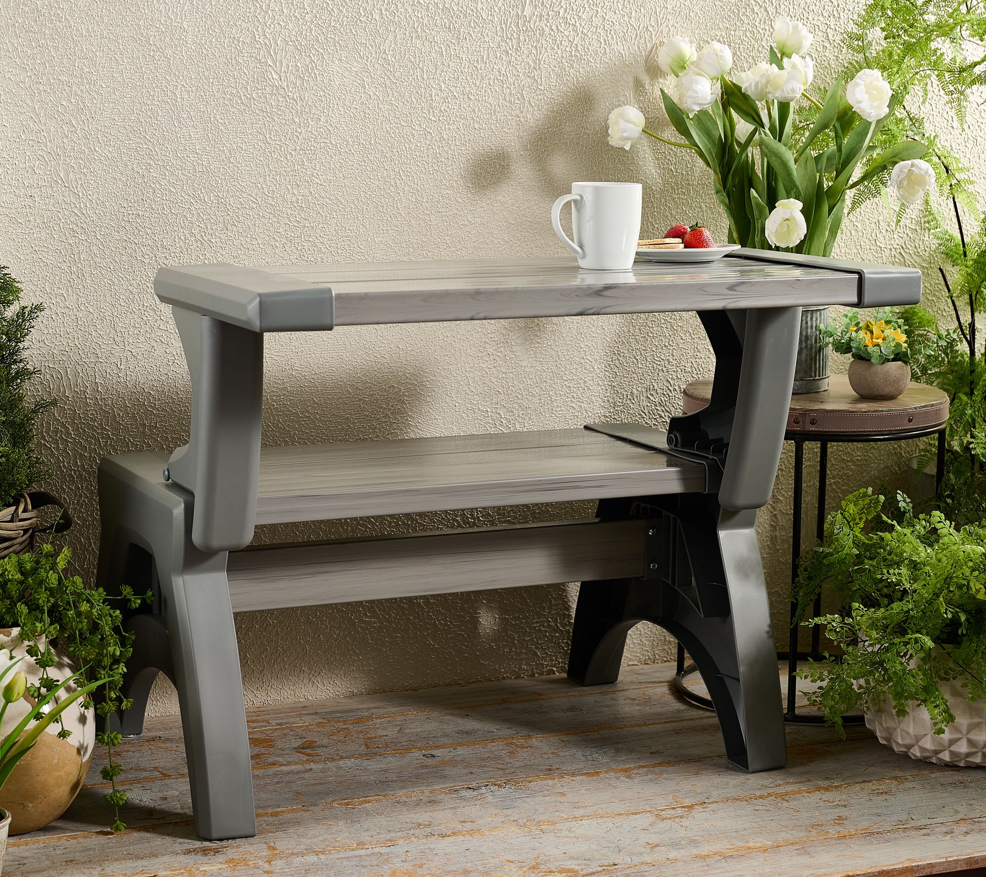 "As Is" Convert -A-Chair Gen II XL Chair-to- Table with Cup Holder ...