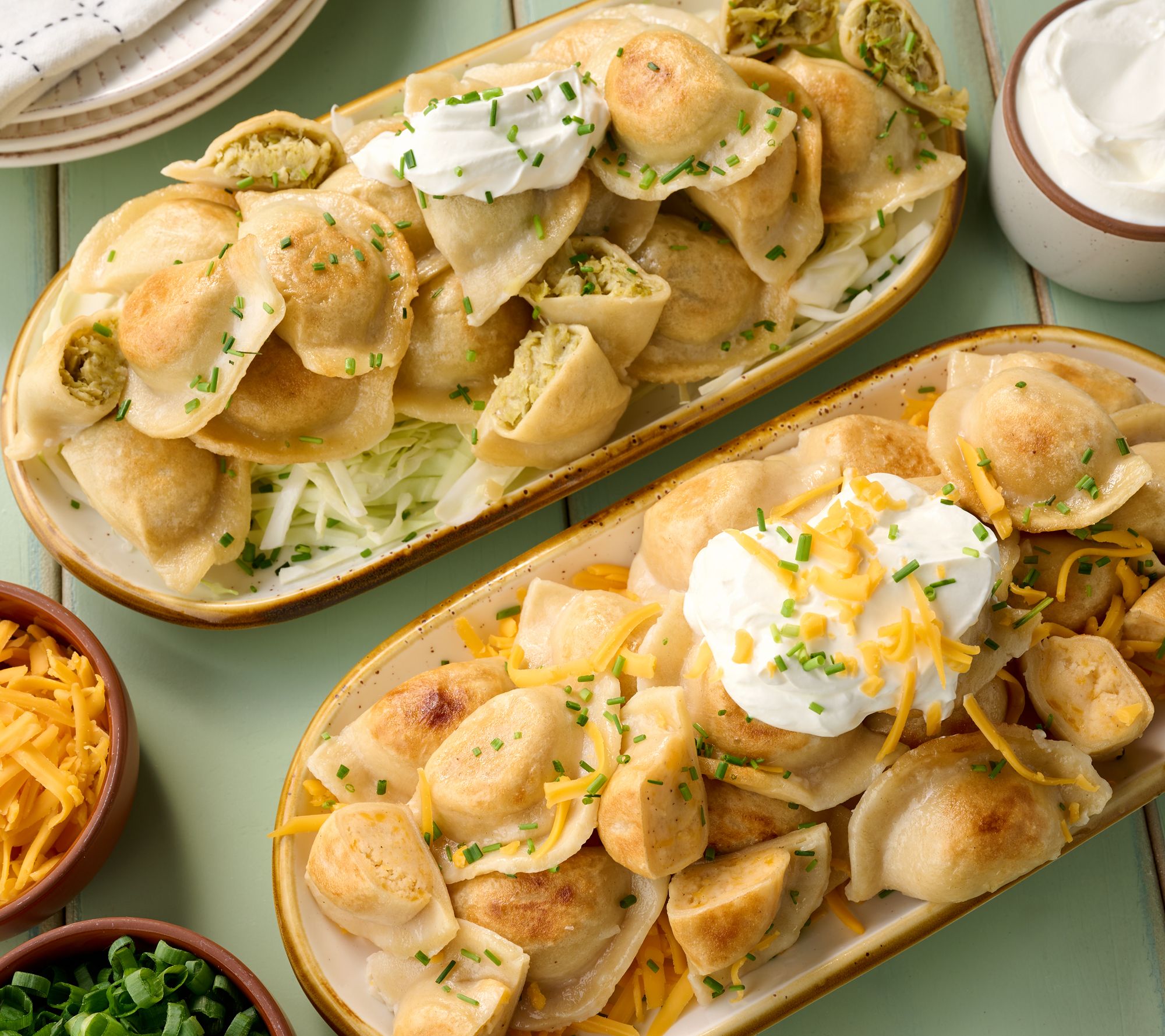 Alexandra 50 count Pierogi Choice of Flavor Auto-Delivery - QVC.com