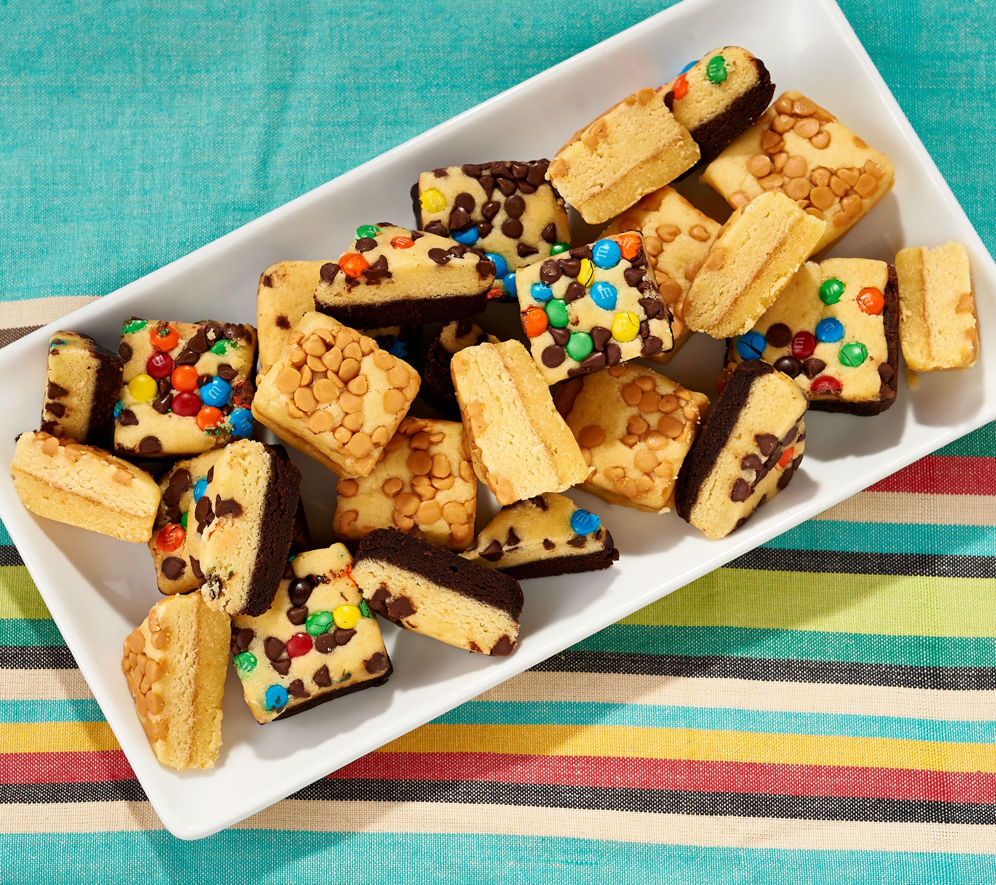Total Cluster Fudge 48pc Gourmet Dessert Bars - QVC.com
