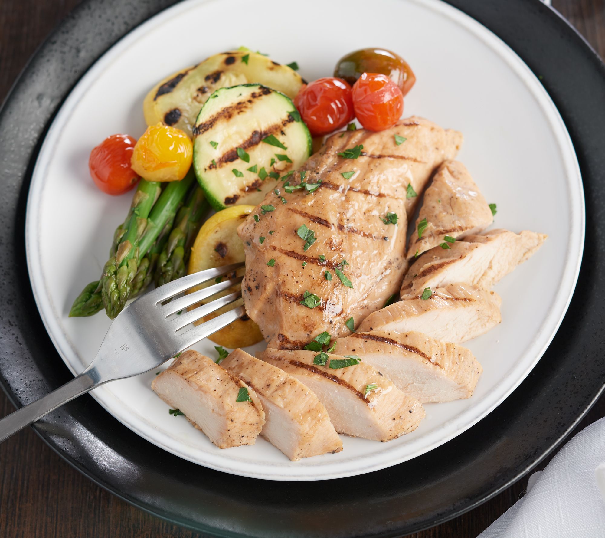 Corky s BBQ 9 4 oz Marinated Grilled Chicken Breast QVC