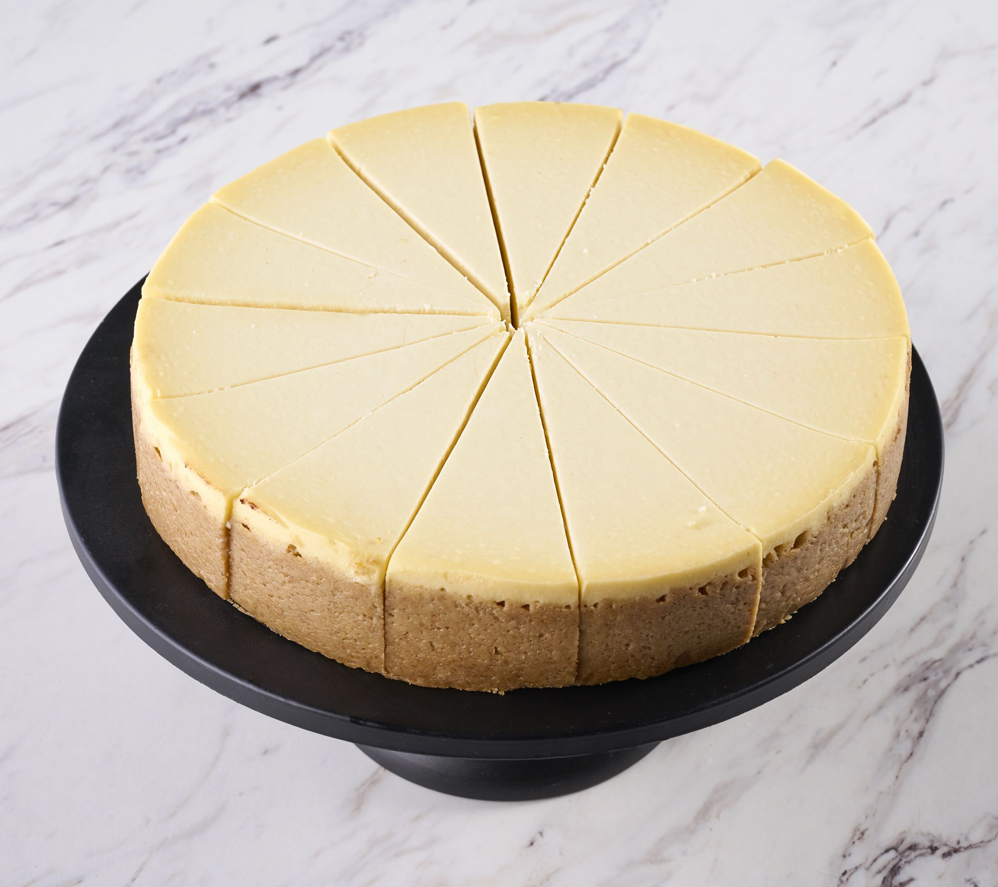 SH 12/9 David's Cookies 4 lb NY Style Scratch Made Cheesecake - QVC.com