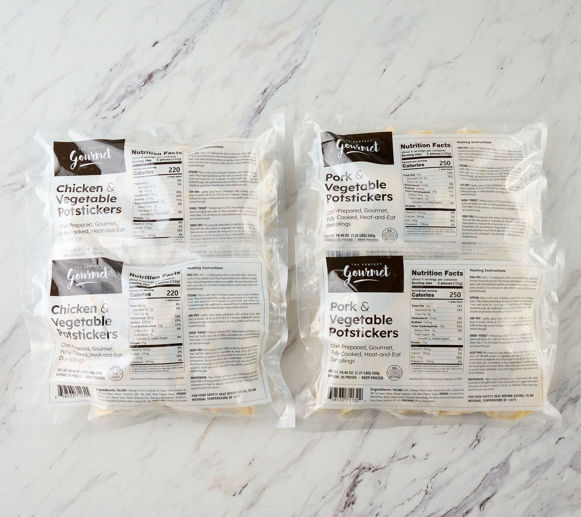 Perfect Gourmet 100 pc Classic Potstickers in Flavor Choice Auto ...