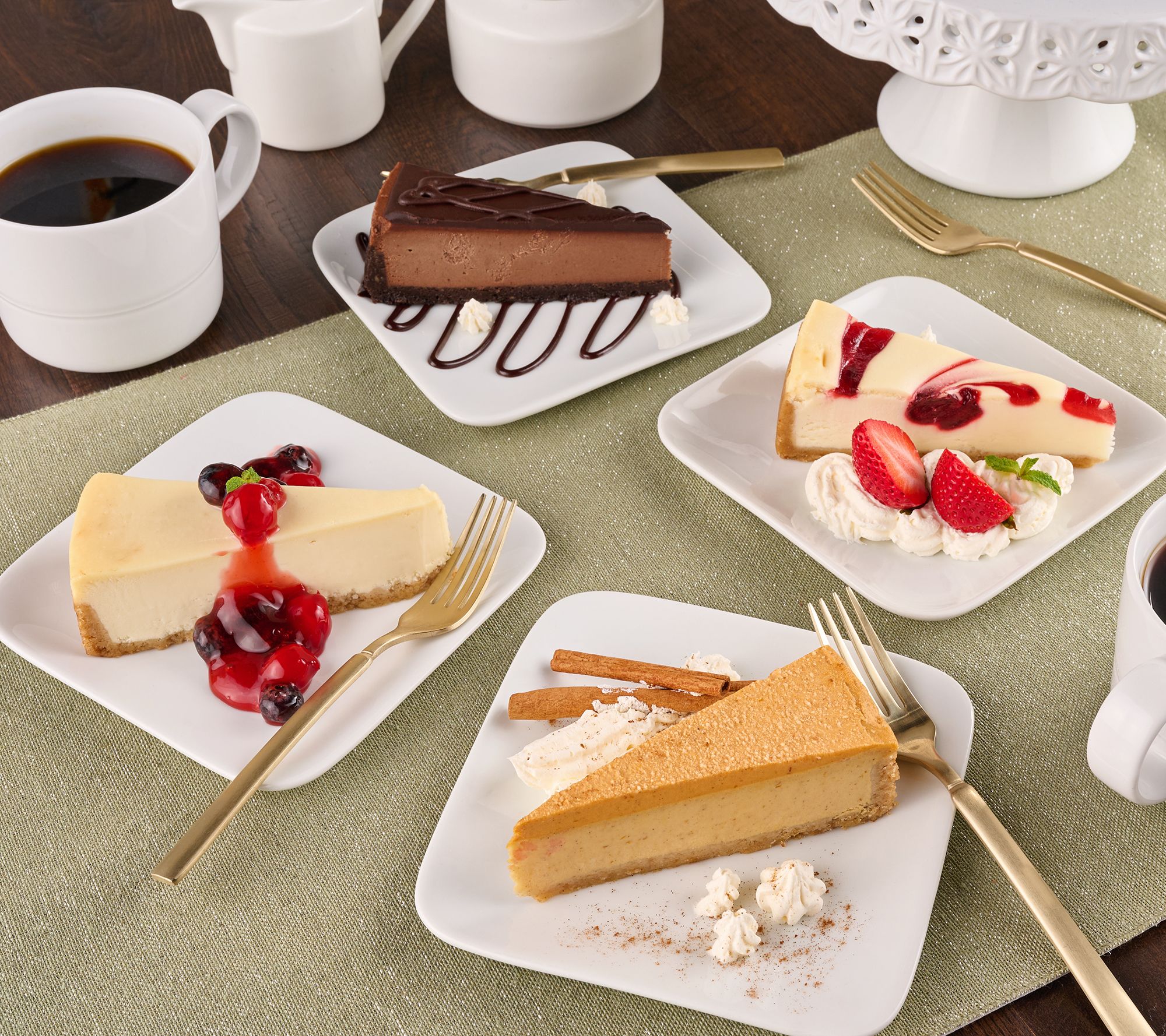 SH12/8 David's Cookies 4-lb NY Style Scratch Made Cheesecake - QVC.com