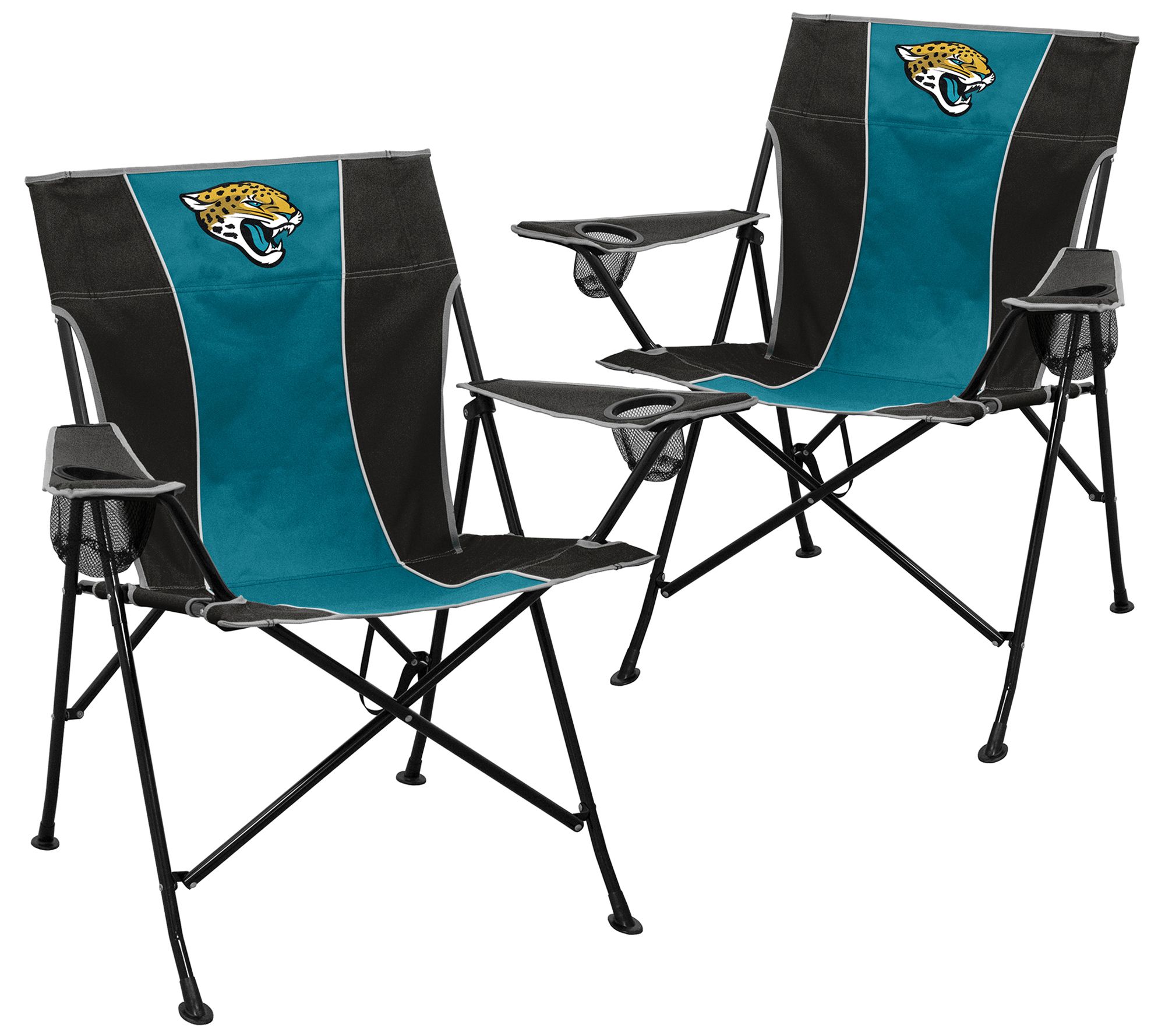 NFL Set of 2 Pregame Folding Chairs - QVC.com