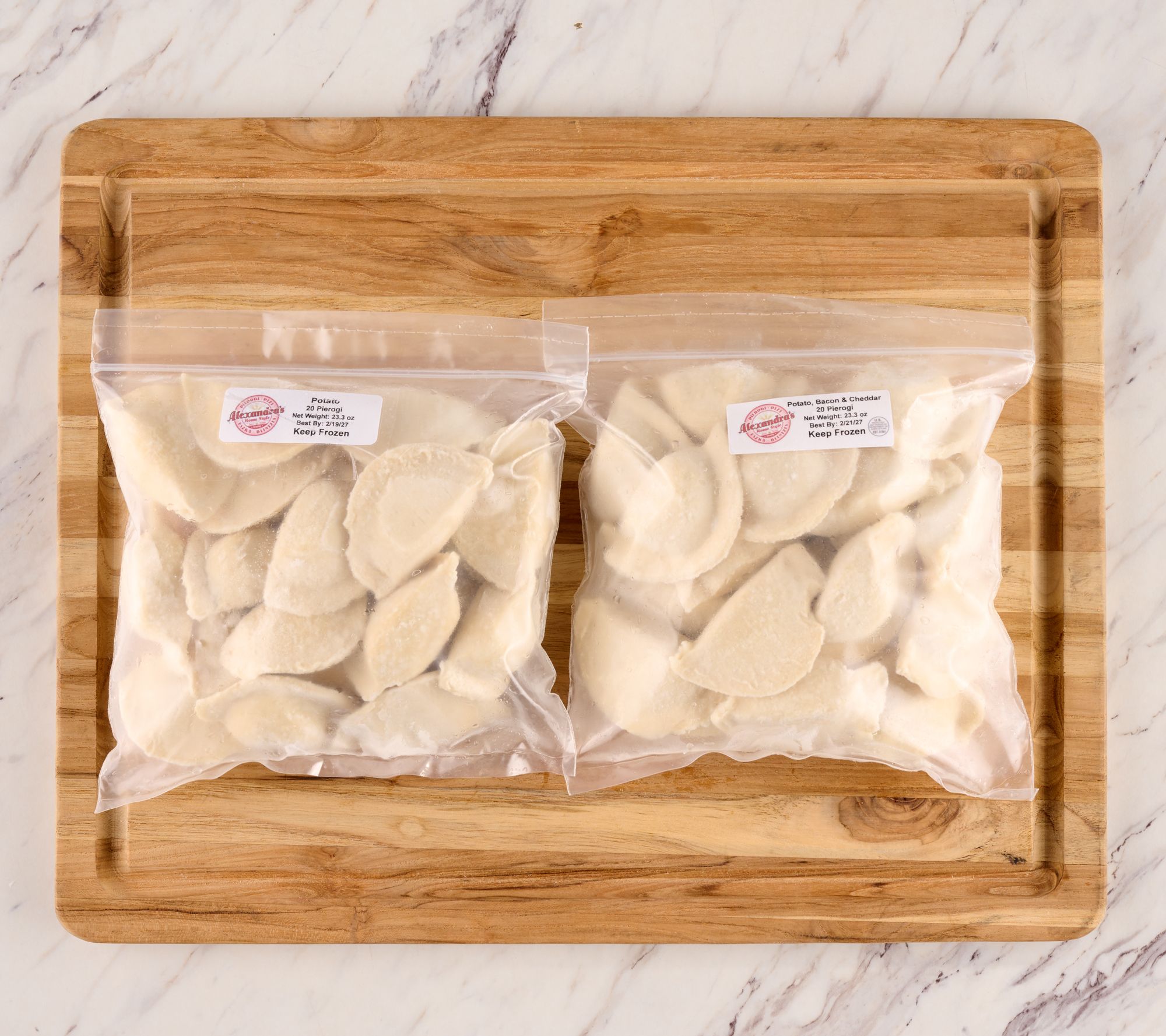 Alexandra (40ct) 1-oz Pierogi in Choice of Flavors - QVC.com