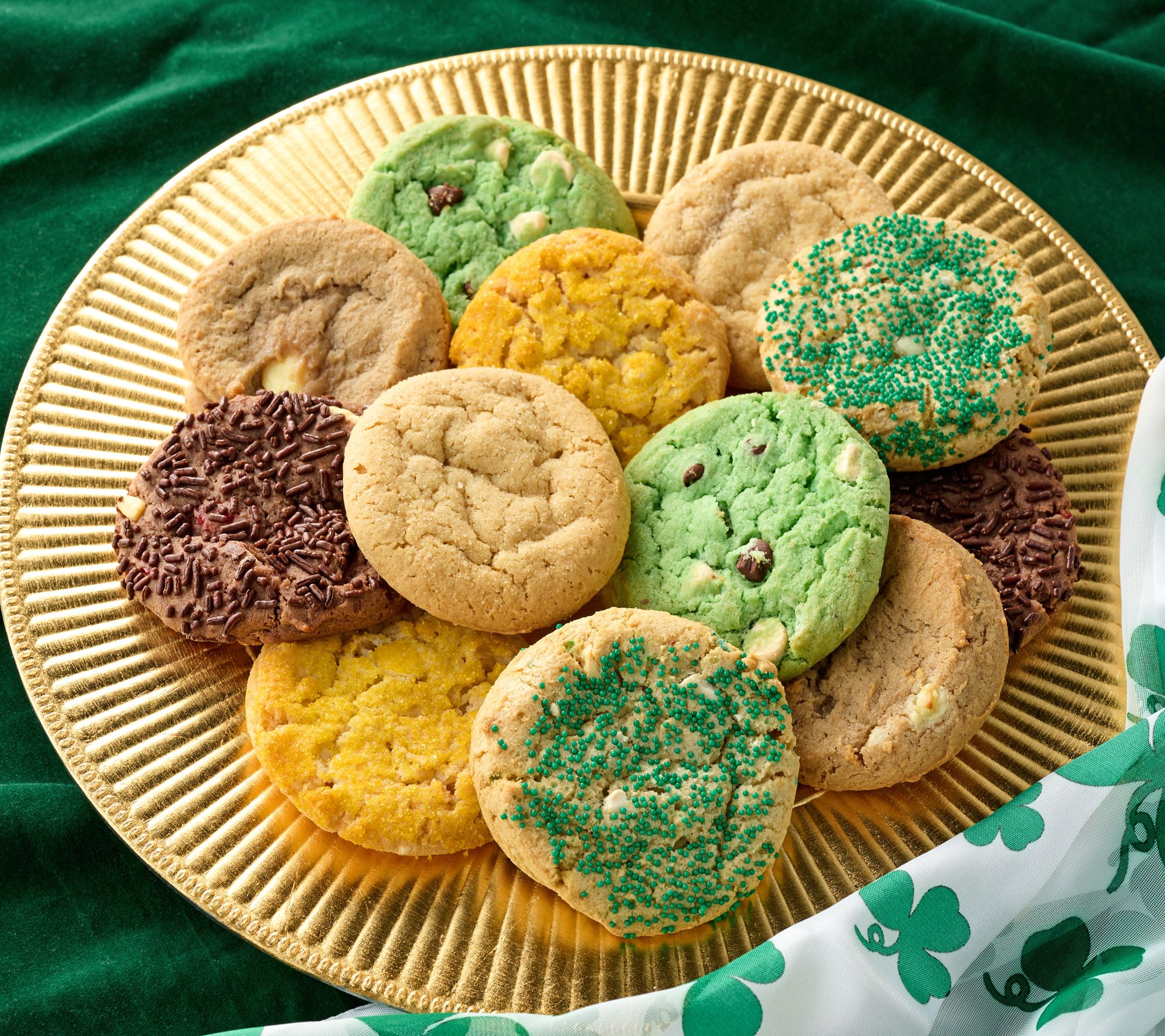 The Cravory Cookies 24-Count St. Patrick's Day Assortment - QVC.com