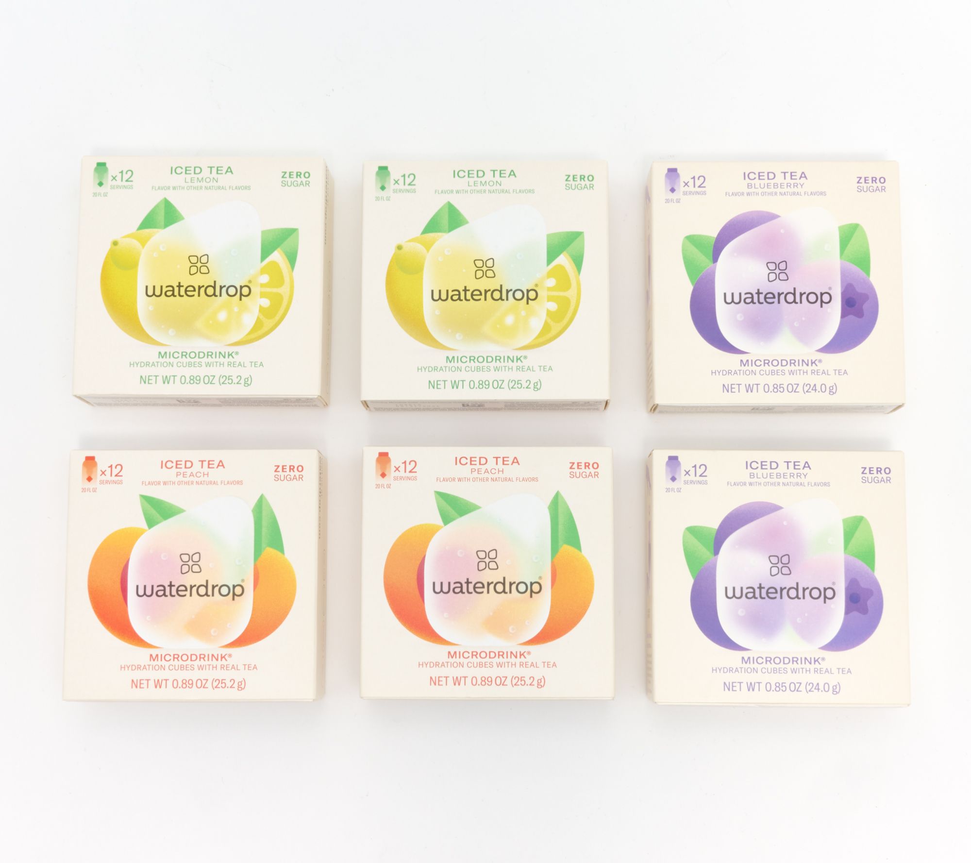 Waterdrop 72-ct Zero Sugar Vitamin Iced Tea Drops - QVC.com
