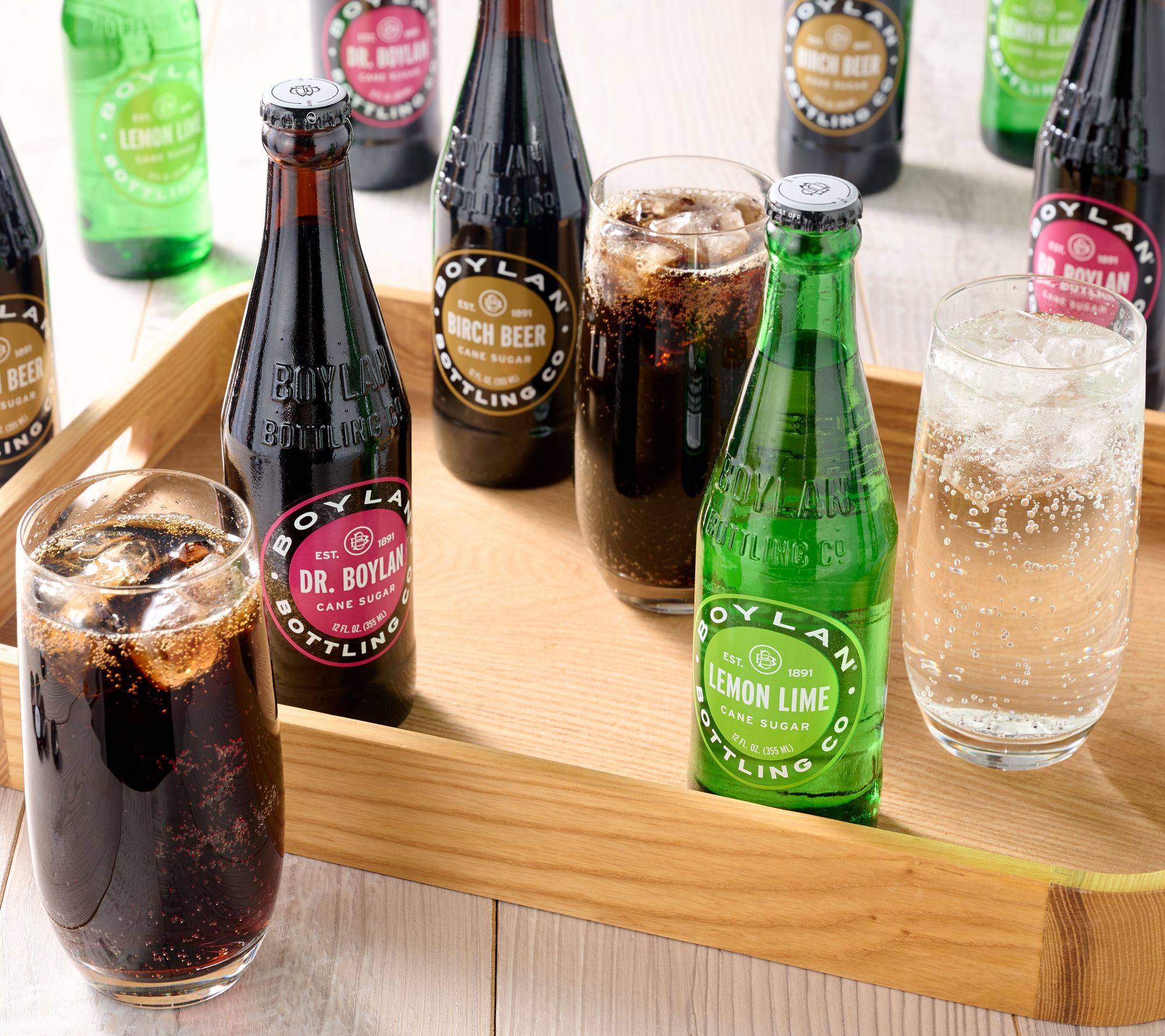 Boylan Bottling (12) 12-oz Bottles Hand Crafted Cane Sugar Sodas - QVC.com