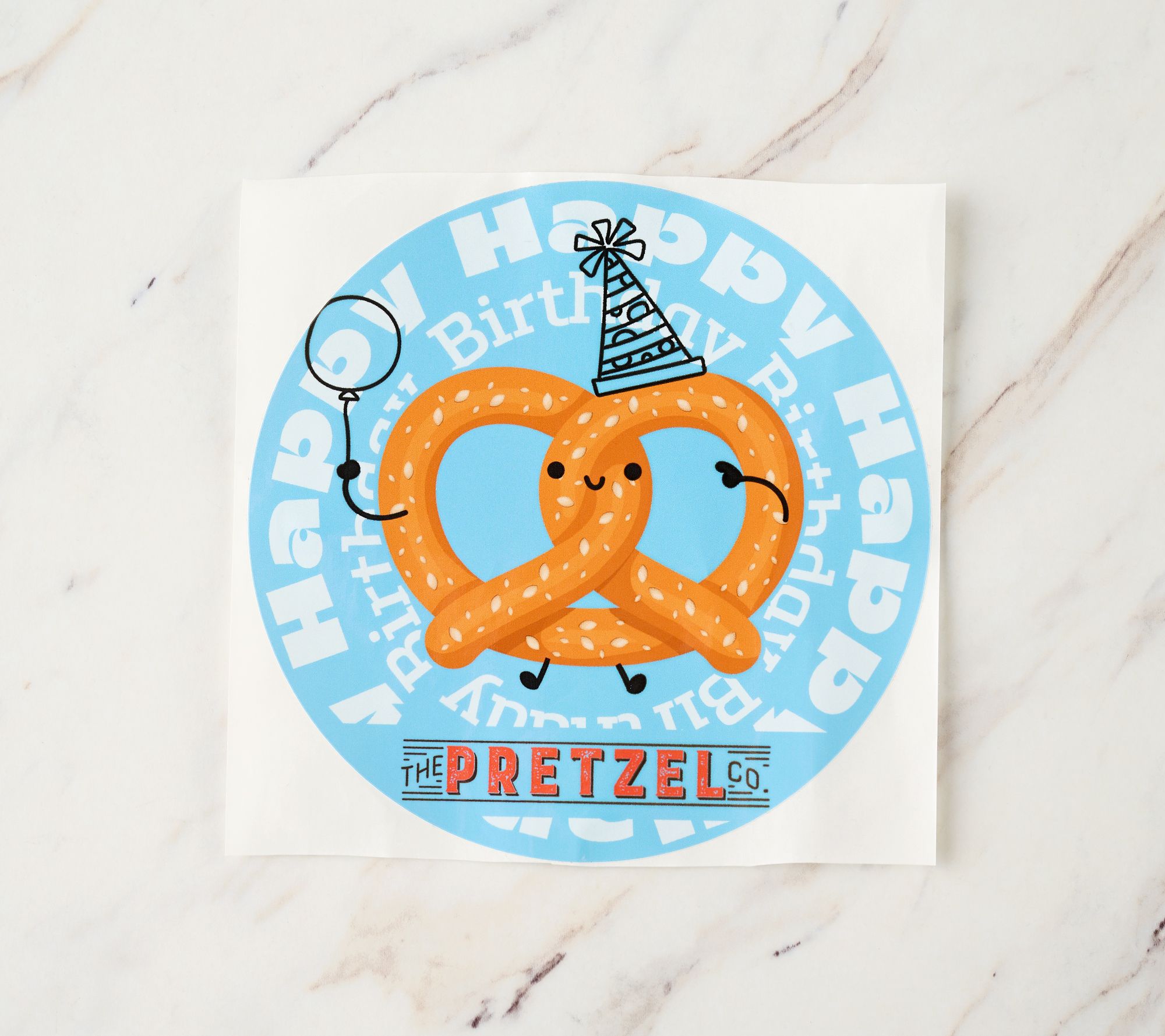 The Pretzel Co. Birthday Celebration Box Hand Twisted Pretzels & Dip ...