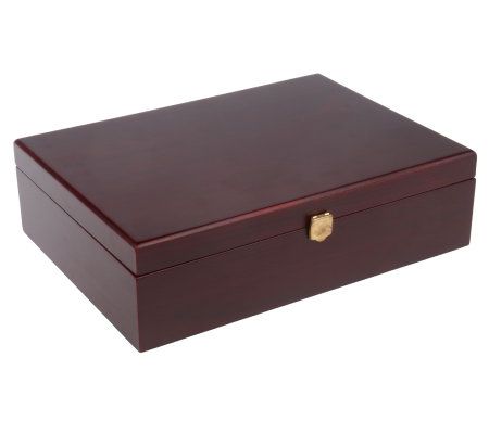 Bentley's Royal 72-Piece Tea Collection in Wood Box - QVC.com