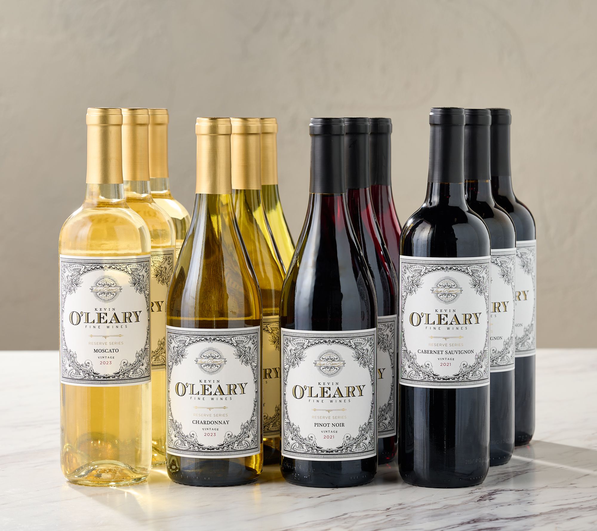 Kevin O'Leary Fine Wines 3 or 12 Bottles of Reserve Holiday Wines - QVC.com