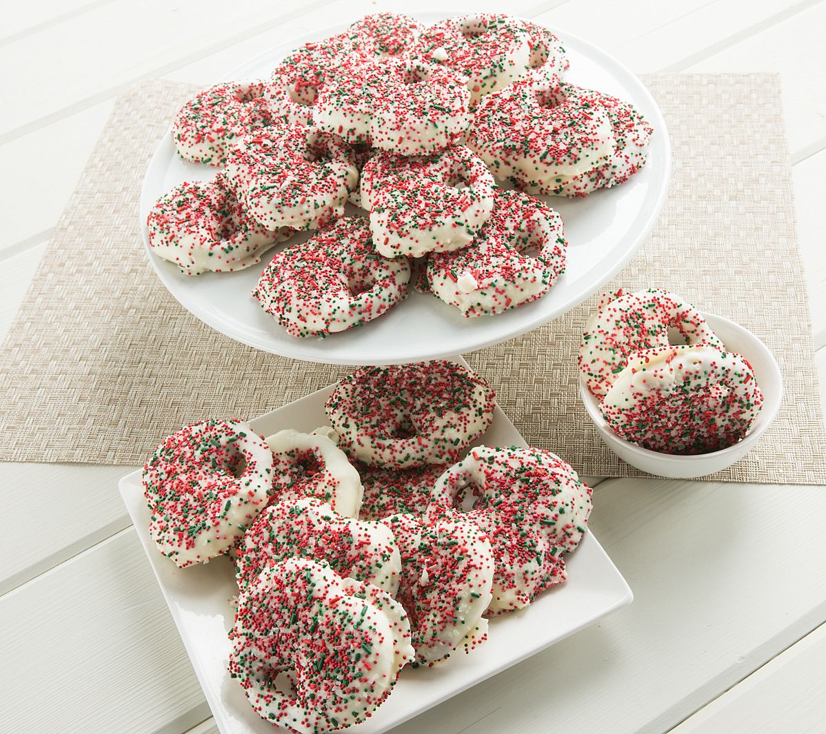 Landies Candies 24 White Candy Caramel Pretzels - QVC.com