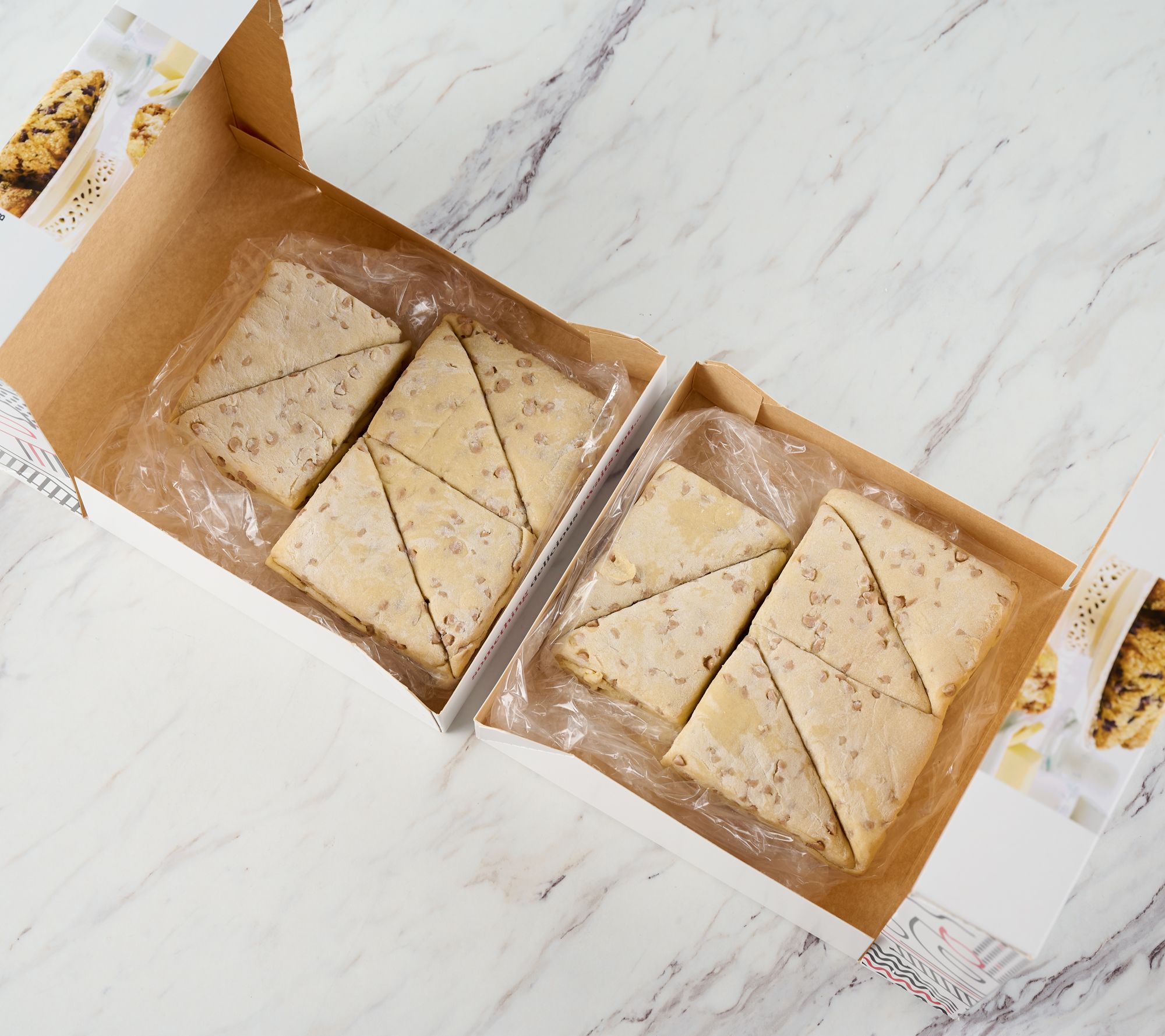 David's Cookies (12) 4 oz Ready to Bake Scones Best Sellers - QVC.com