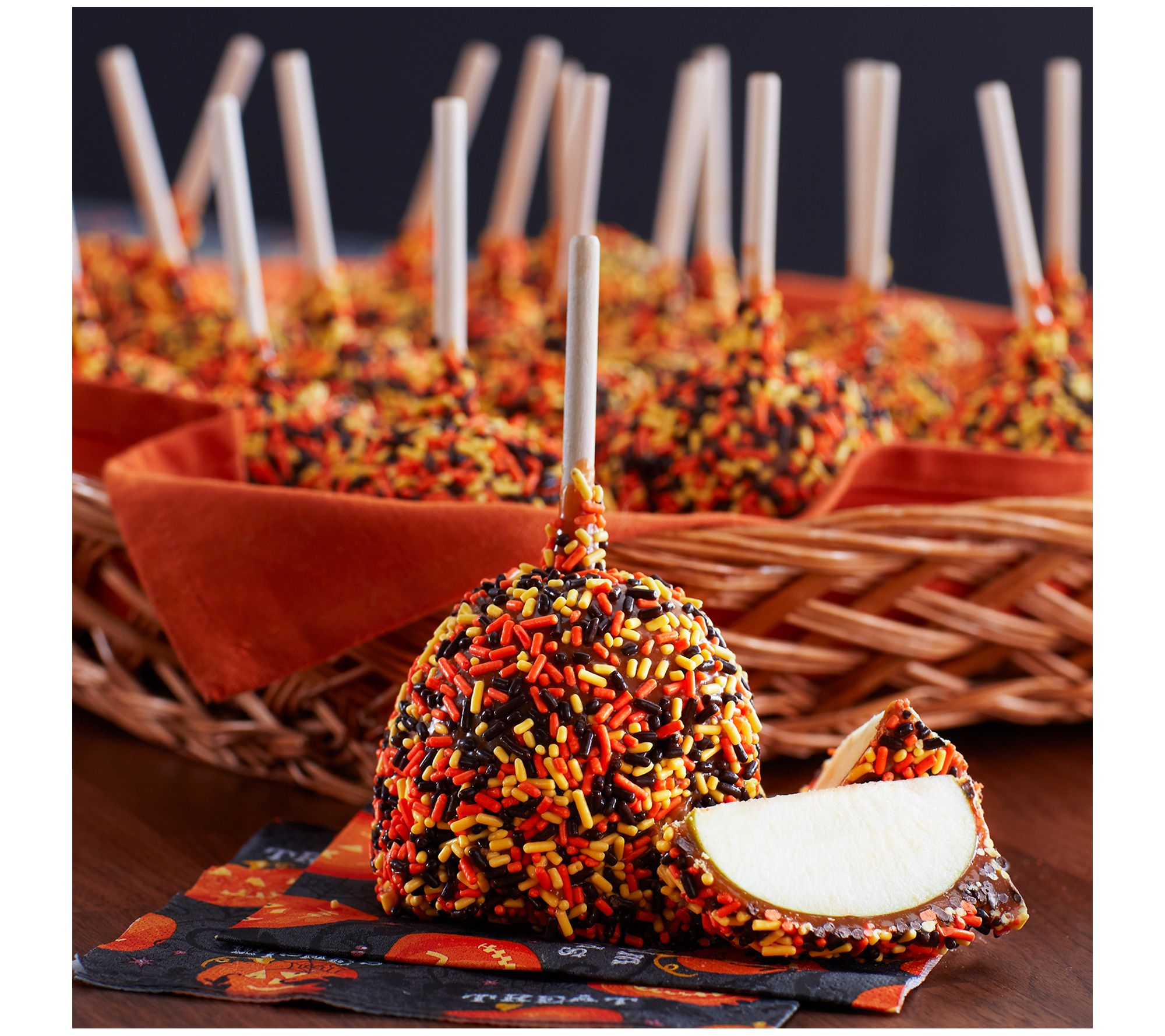 Ship Week 9/29 Mrs.Prindable's 24 Halloween Treat-Sized Apples - QVC.com