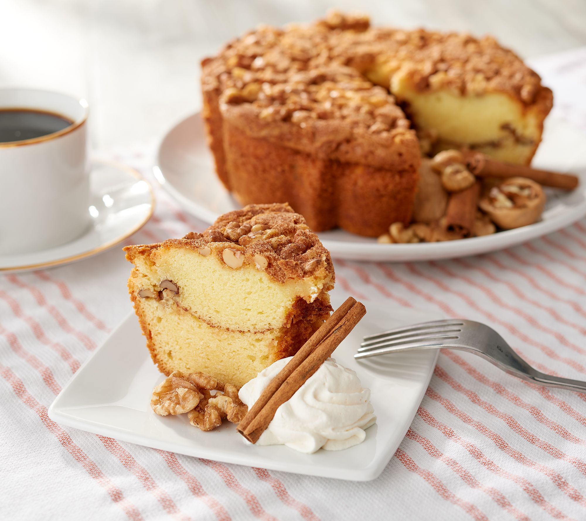 My Grandma's 28-oz Coffee Cake in Choice of Flavor - QVC.com