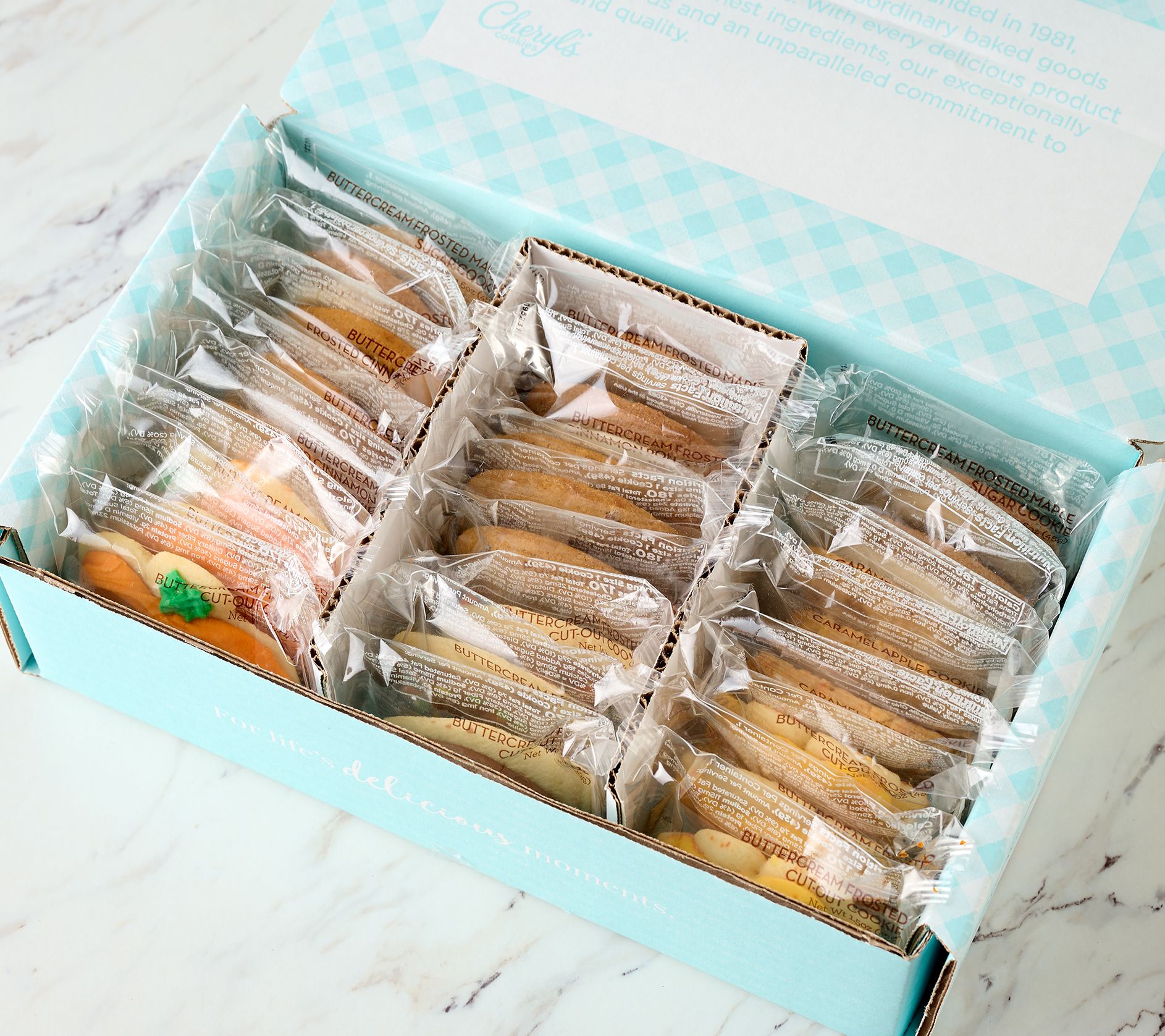 Cheryl's 24 Piece Fall Flavors Cookies Auto-Delivery - QVC.com
