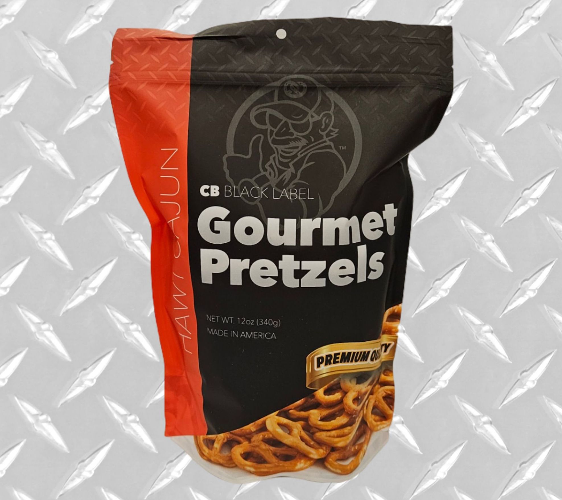 CB Black Label (3) 12oz Bags Hawt Cajun Mini Twist Pretzels - QVC.com