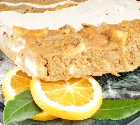 Balboa Desserts 4-lb Pumpkin Bread Pudding - QVC.com