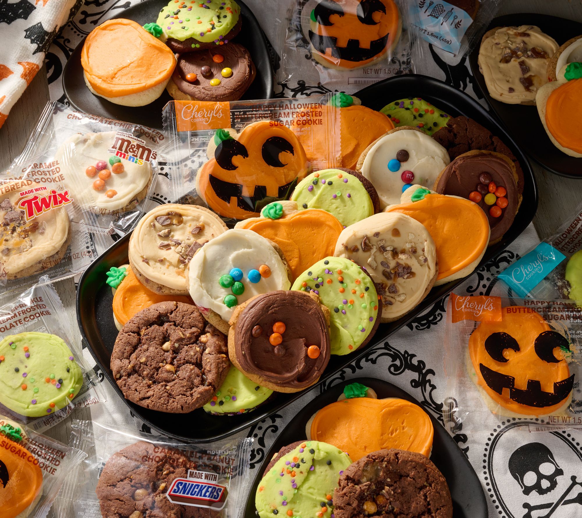 Cheryl's 24 or 48pc Halloween Candy Cookie Assortment - QVC.com