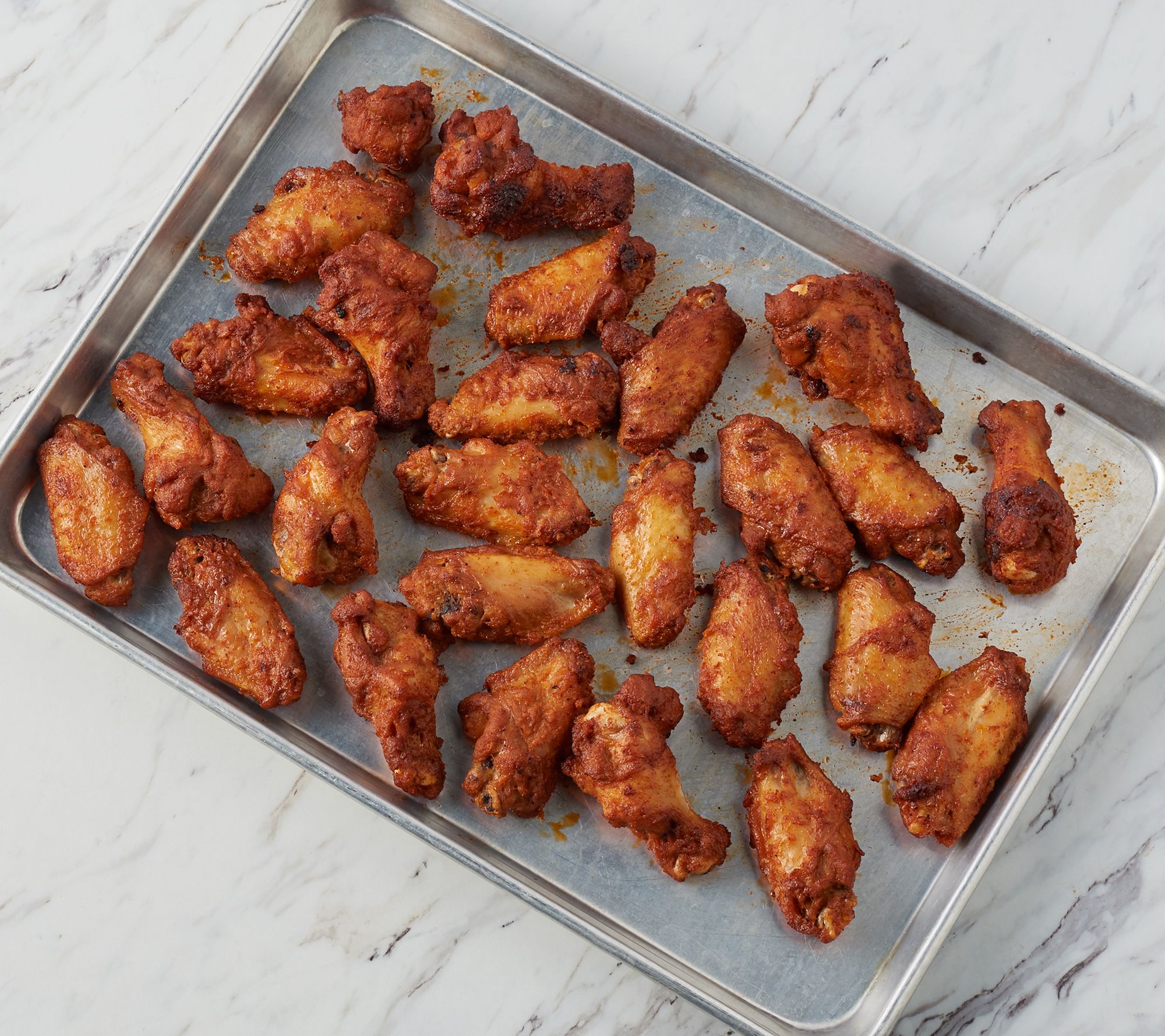 Corky's BBQ 3-lbs of Seasoned & Roasted Chicken Wings - QVC.com