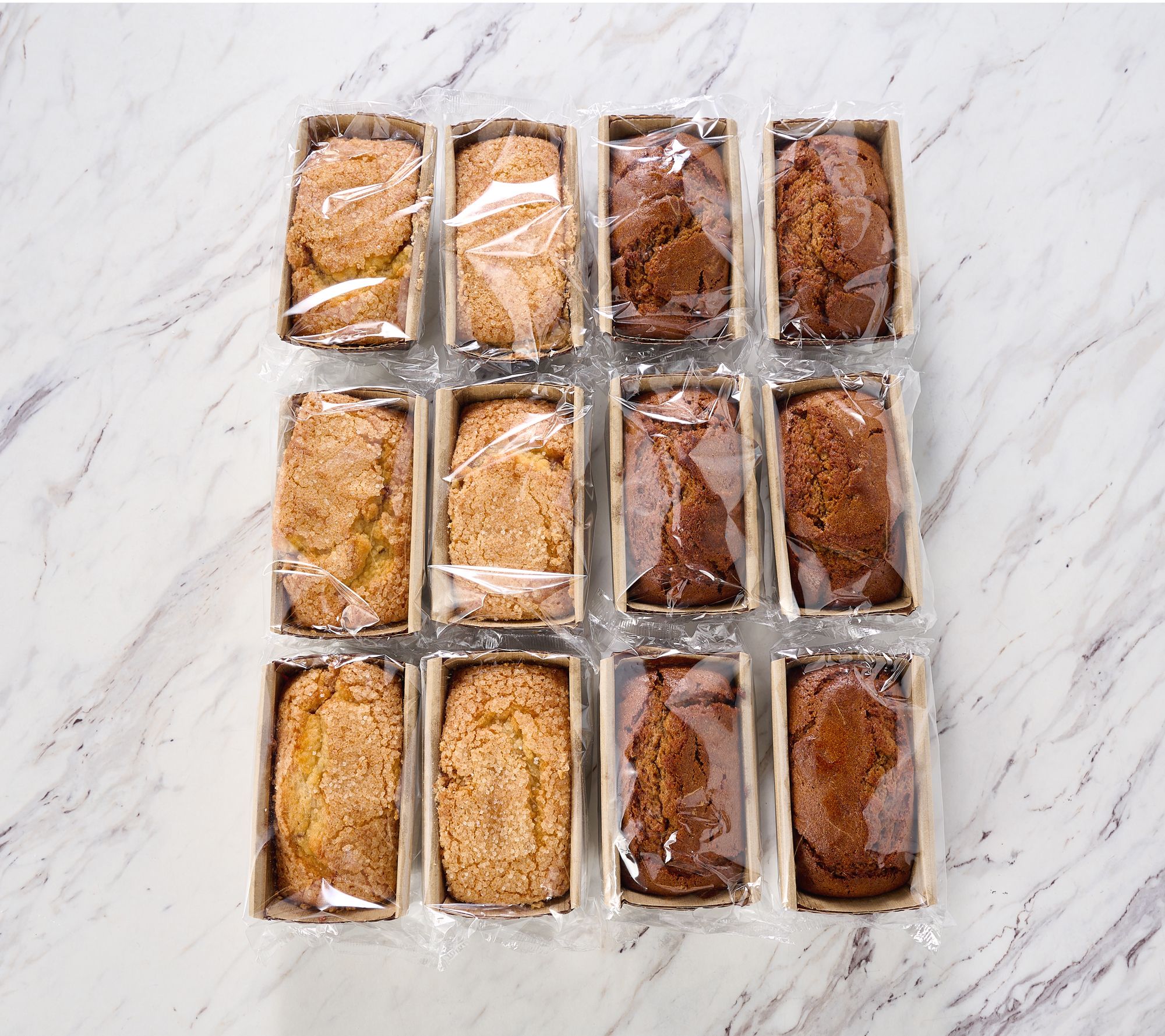 Jimmy the Baker (12) 7-oz Loaf Cakes in Choice of Flavor - QVC.com